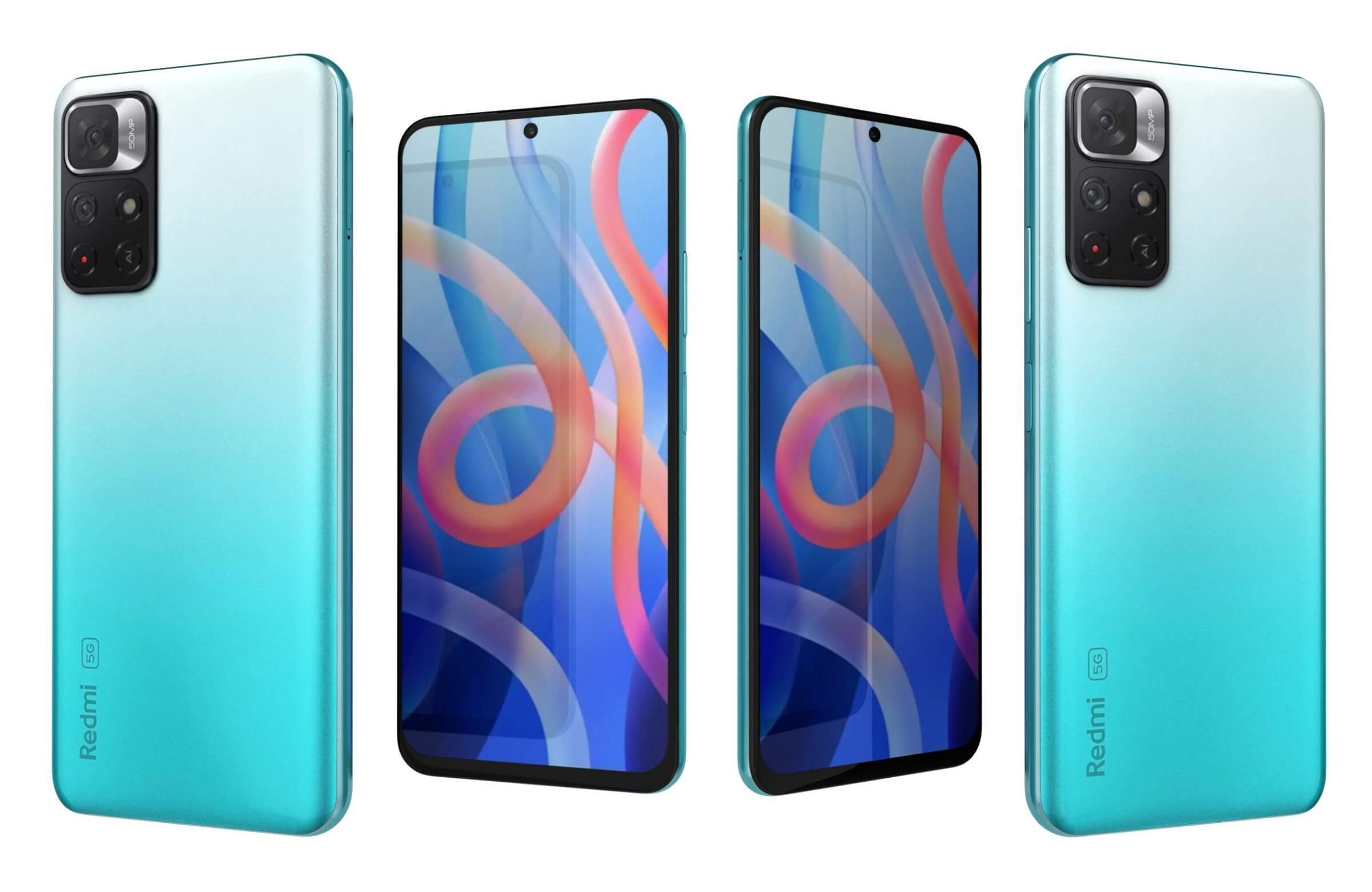 Xiaomi Redmi Note 11 All Colors - 3D Model by Rever_Art