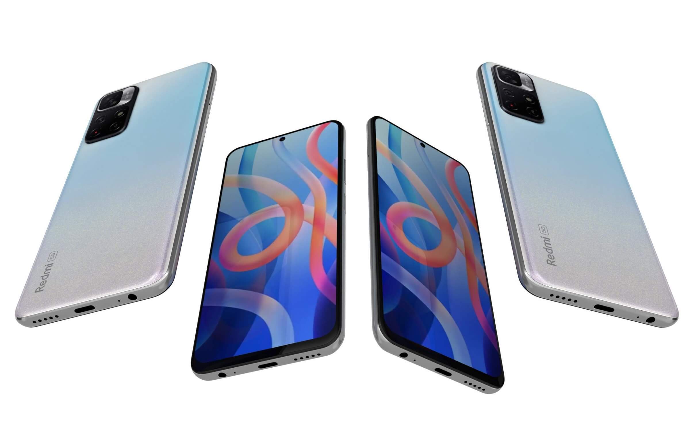 Xiaomi Redmi Note 11 All Colors - 3D Model by Rever_Art