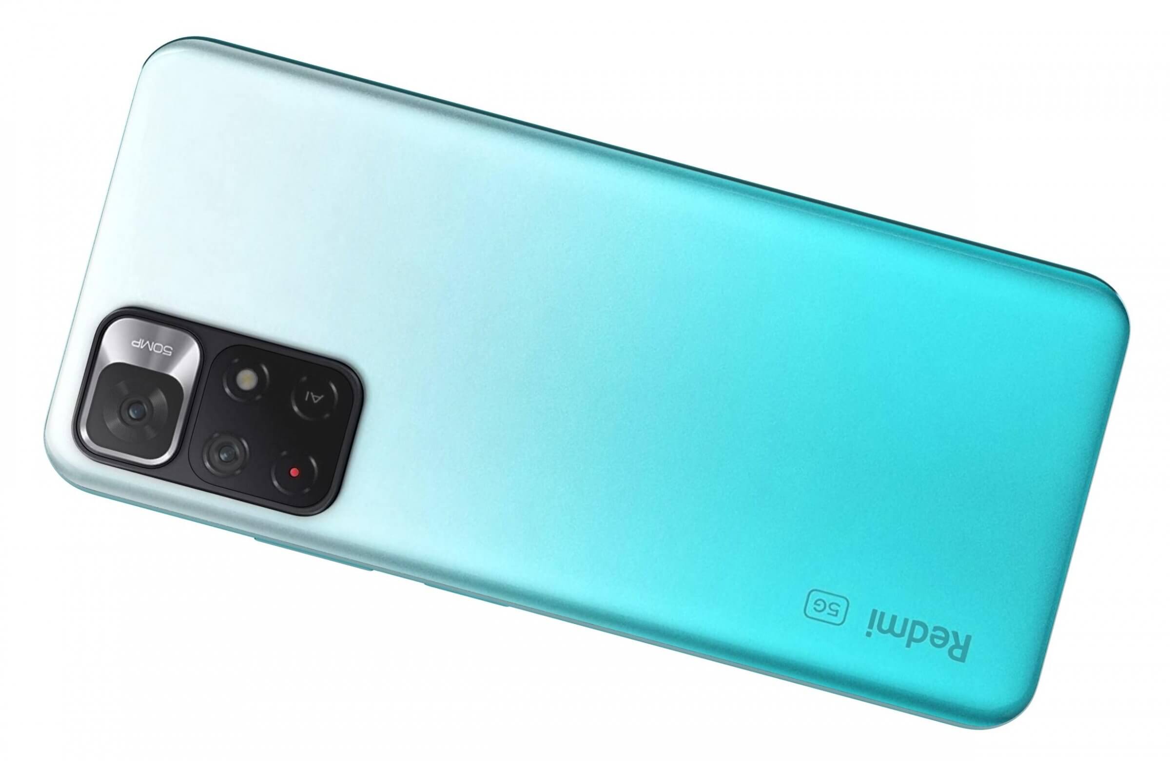 Xiaomi Redmi Note 11 Aquamarine Blue - 3D Model by Rever_Art