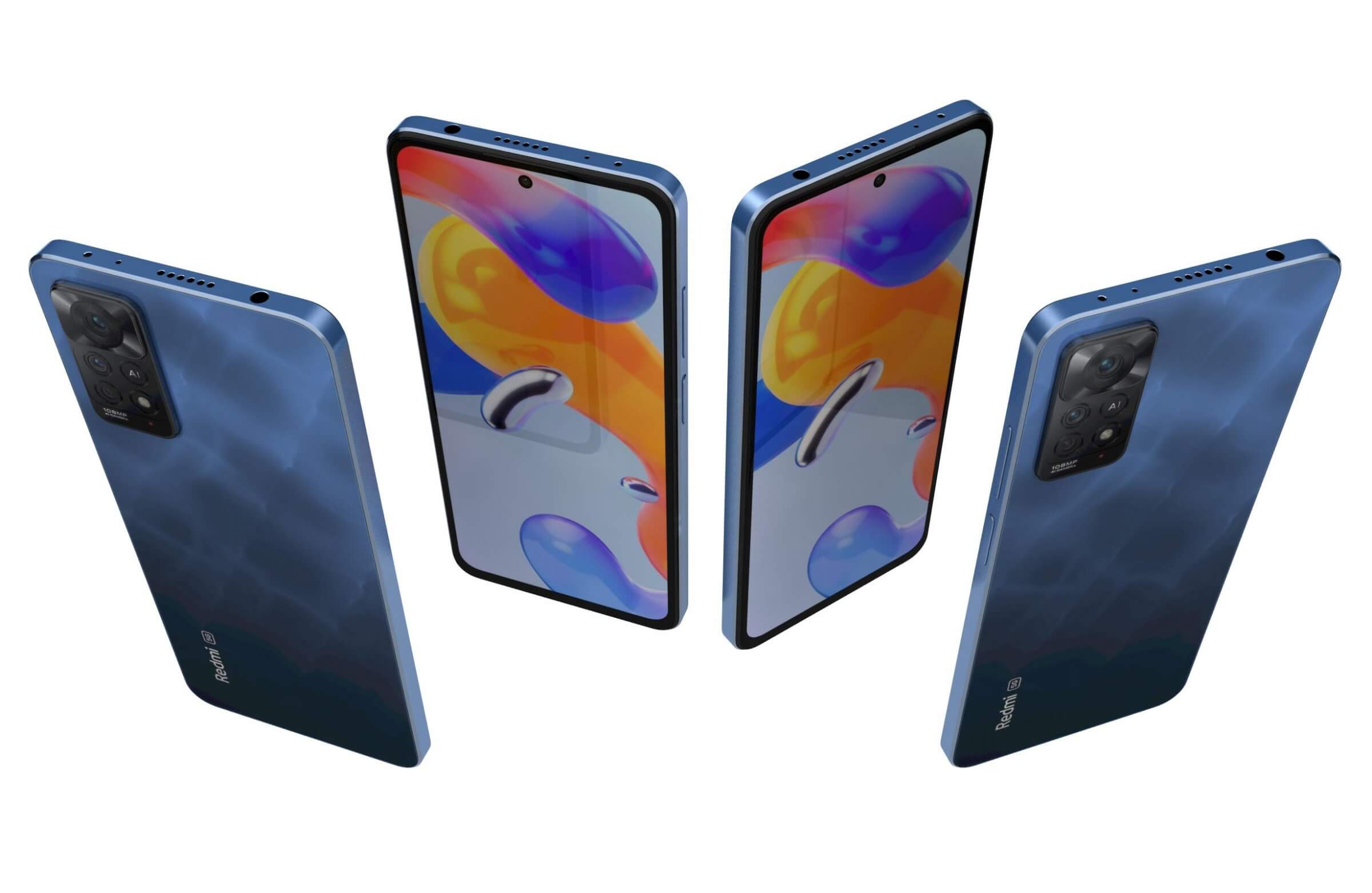 Xiaomi Redmi Note 11 Collection - 3D Model by Rever_Art