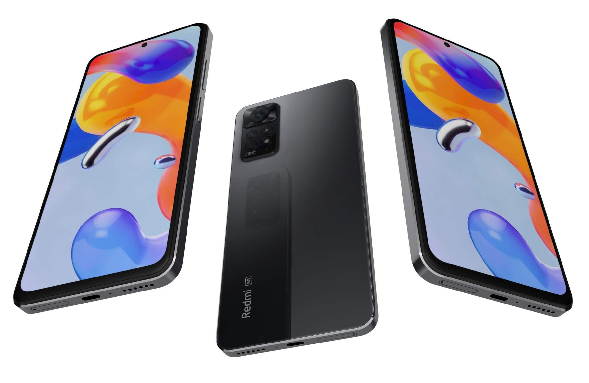 Xiaomi Redmi Note 11 Pro 5G All Colors - 3D Model by Rever_Art