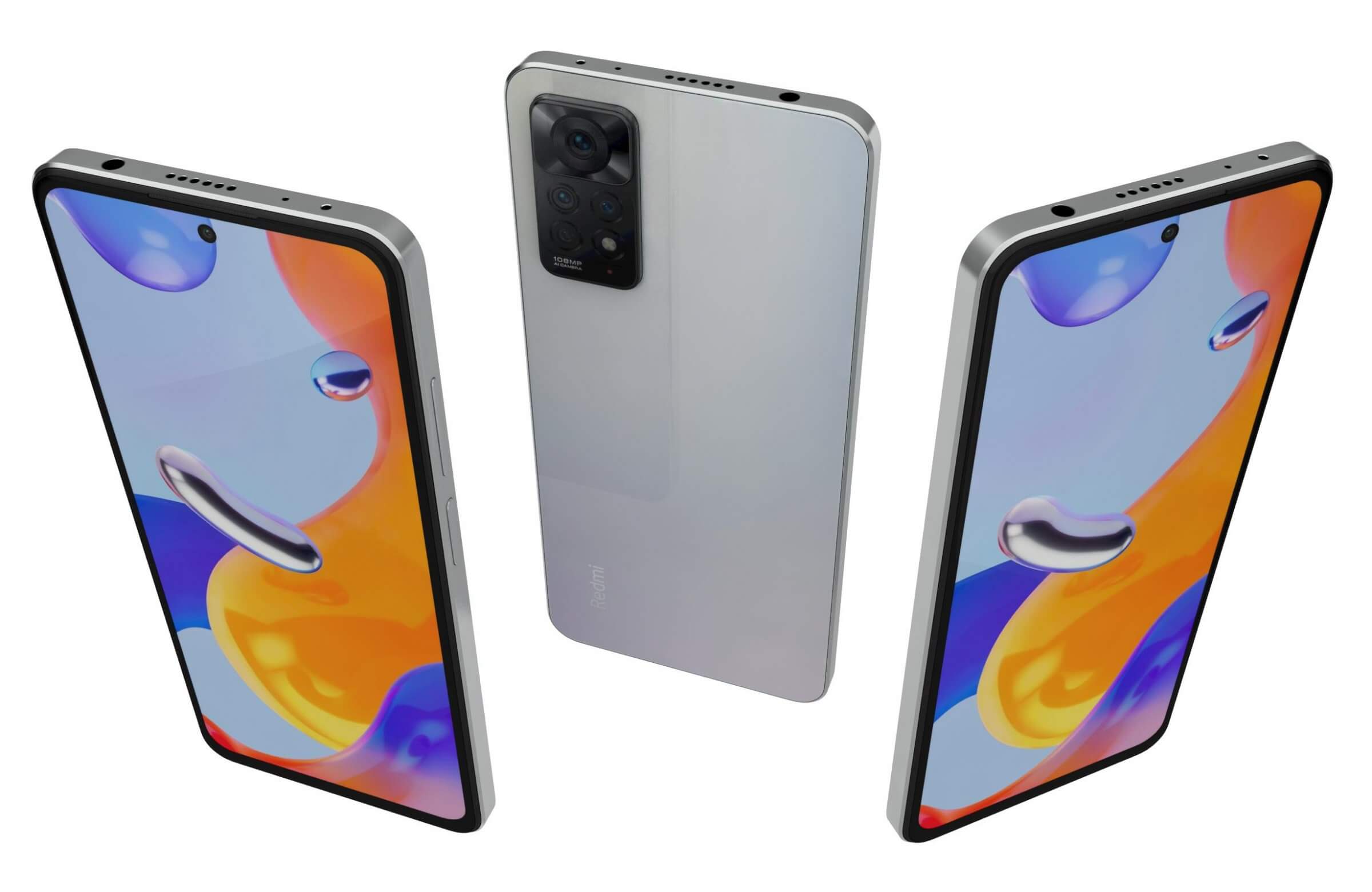 Xiaomi Redmi Note 11 Pro All Colors - 3D Model by Rever_Art