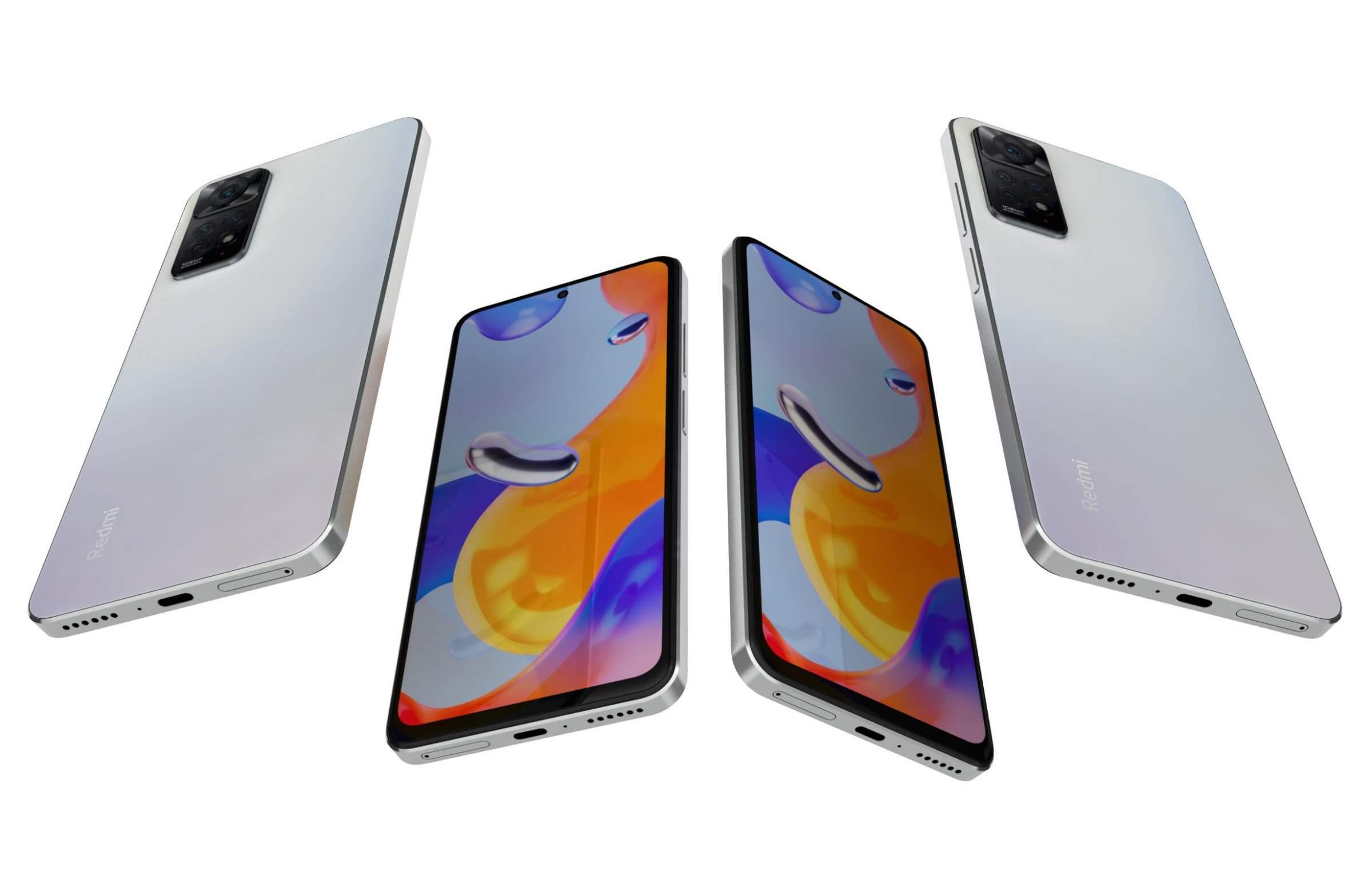 Xiaomi Redmi Note 11 Pro All Colors - 3D Model by Rever_Art