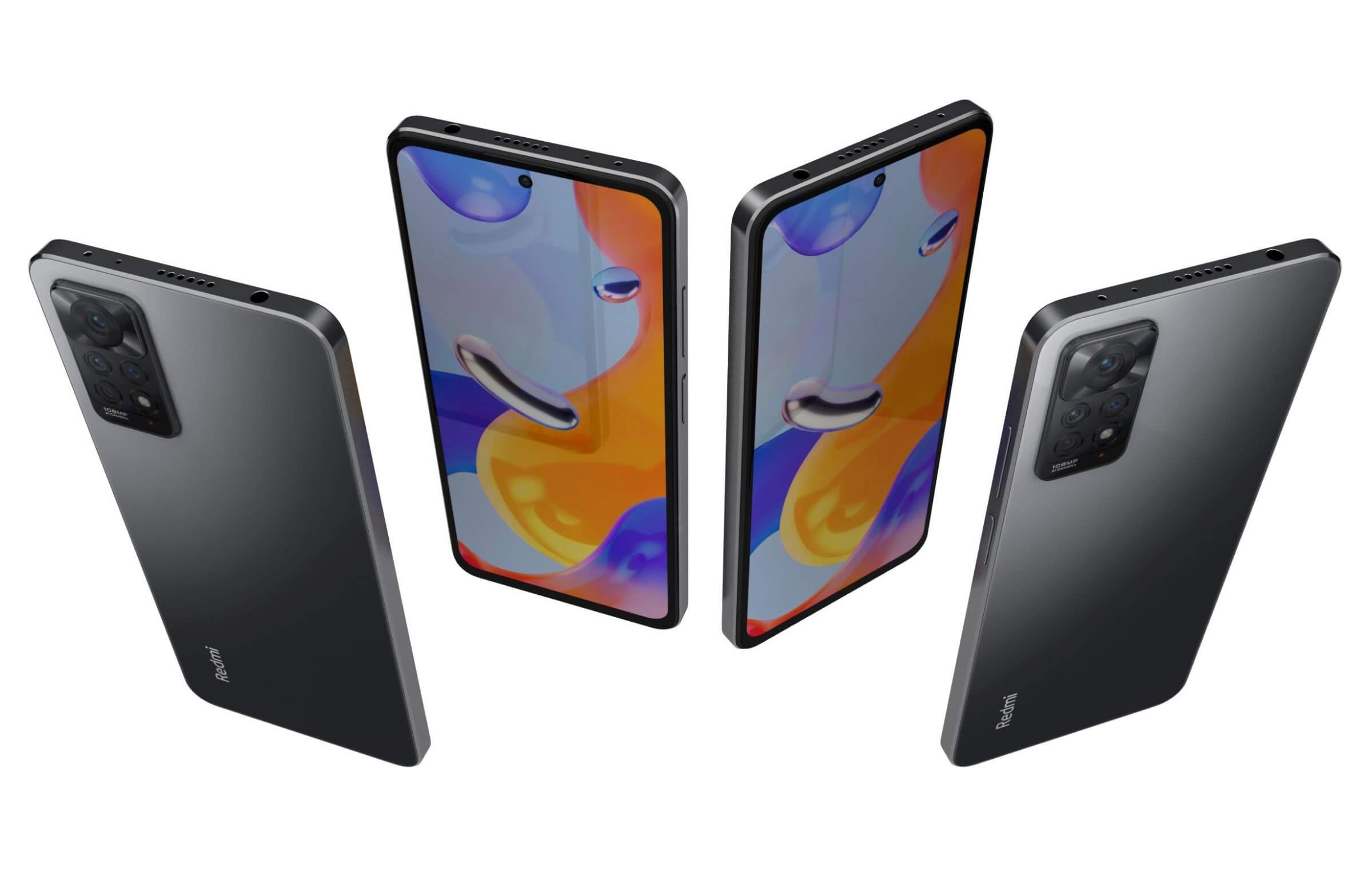 Xiaomi Redmi Note 11 Pro All Colors - 3D Model by Rever_Art