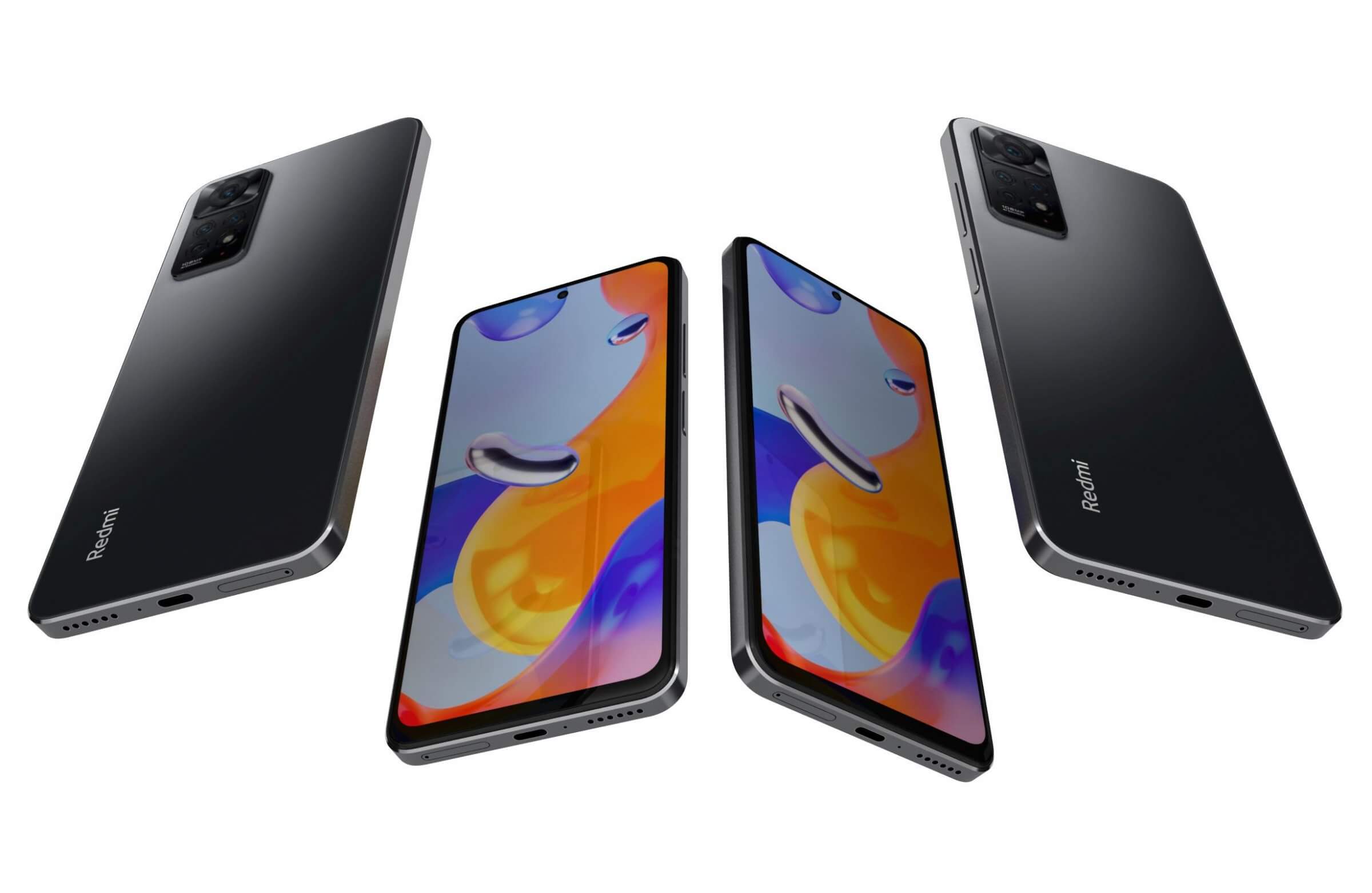 Xiaomi Redmi Note 11 Pro Graphite Gray - 3D Model by Rever_Art