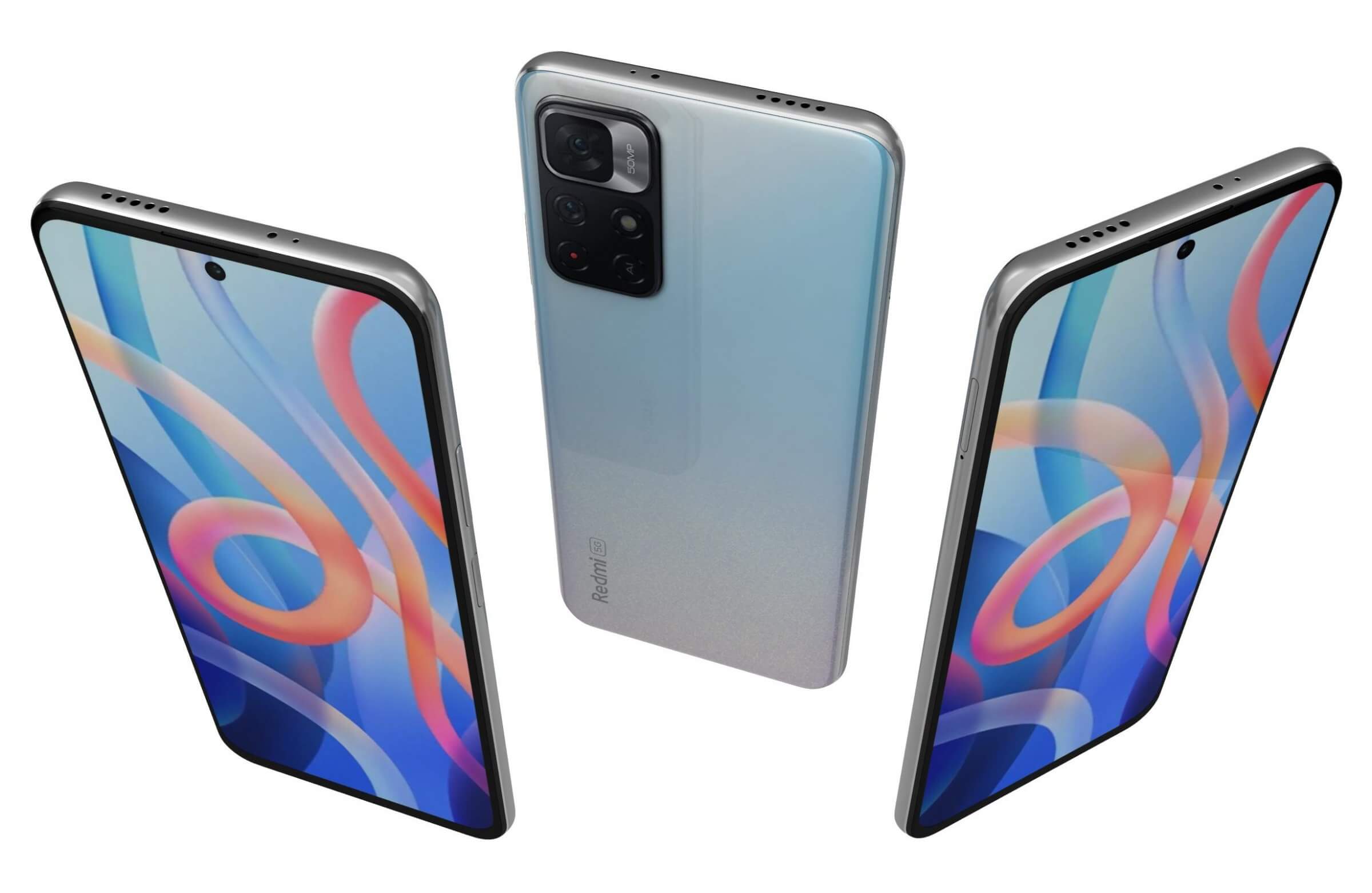 Xiaomi Redmi Note 11 Stardust White - 3D Model by Rever_Art