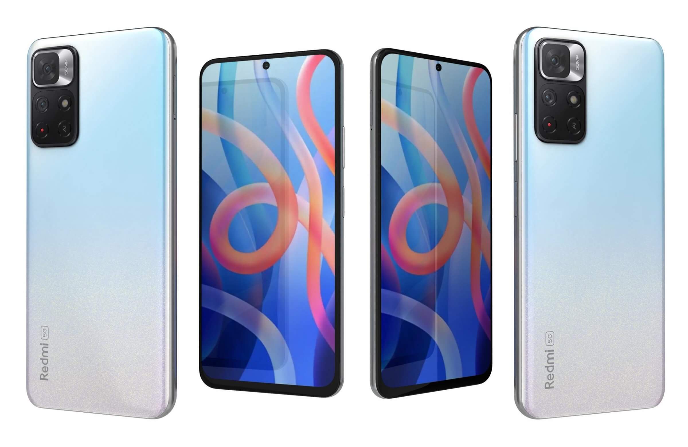 Xiaomi Redmi Note 11 Stardust White - 3D Model by Rever_Art