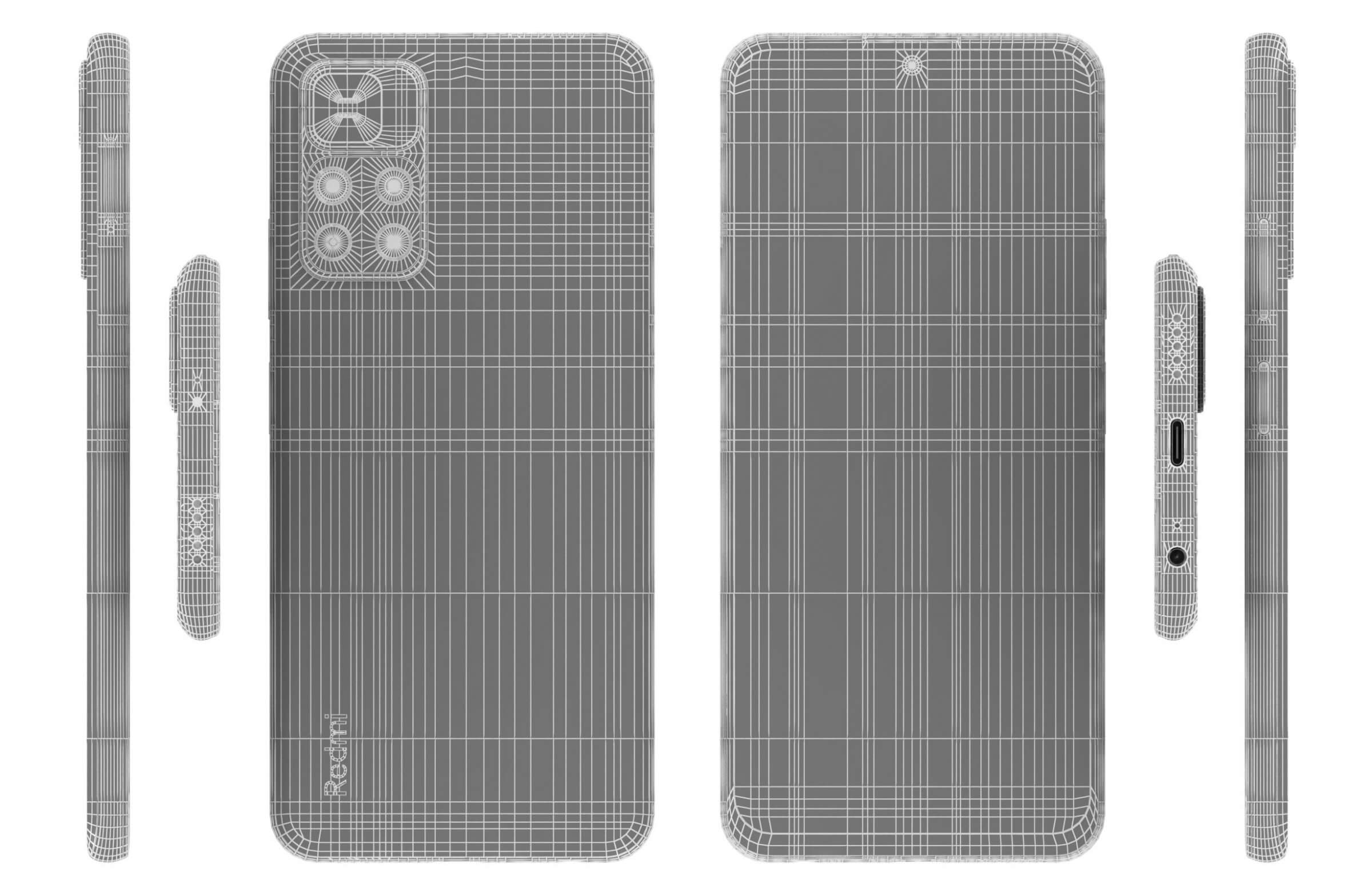 Xiaomi Redmi Note 11 Stardust White - 3D Model by Rever_Art