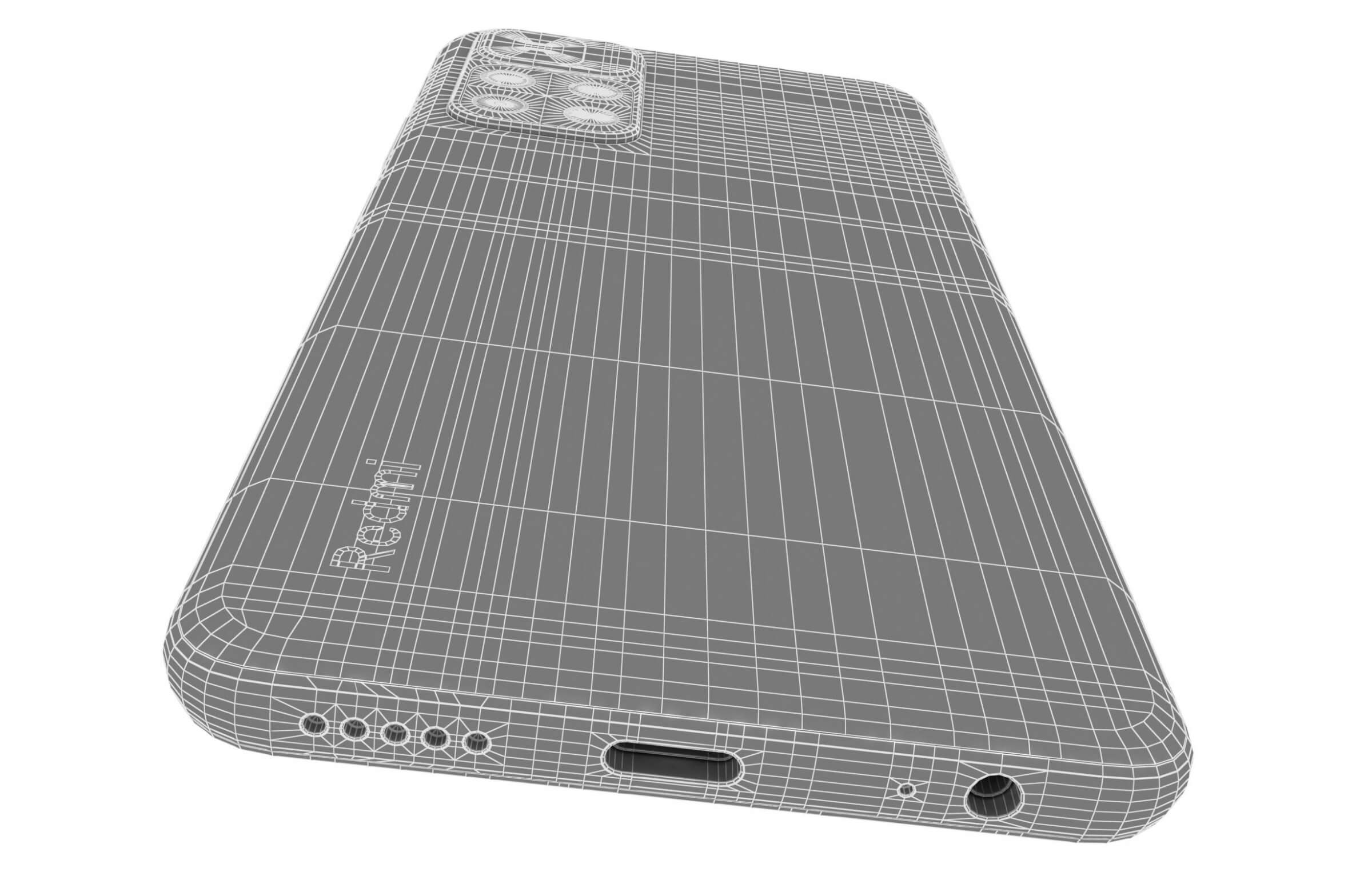 Xiaomi Redmi Note 11 Stardust White - 3D Model by Rever_Art