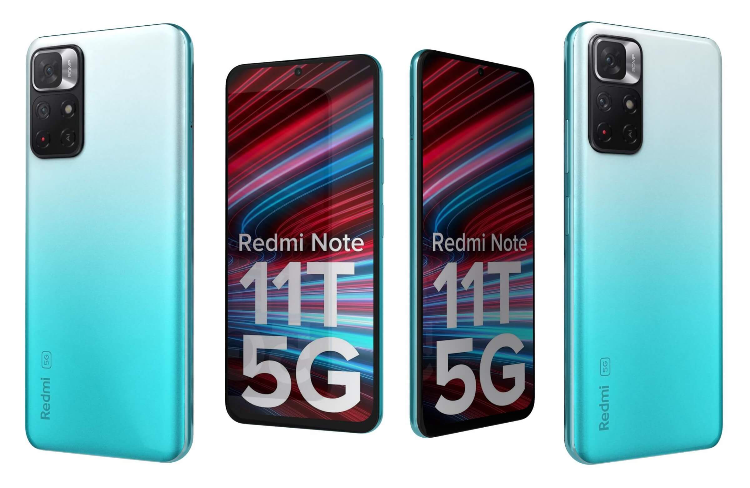 Xiaomi Redmi Note 11T 5G All Colors - 3D Model by Rever_Art