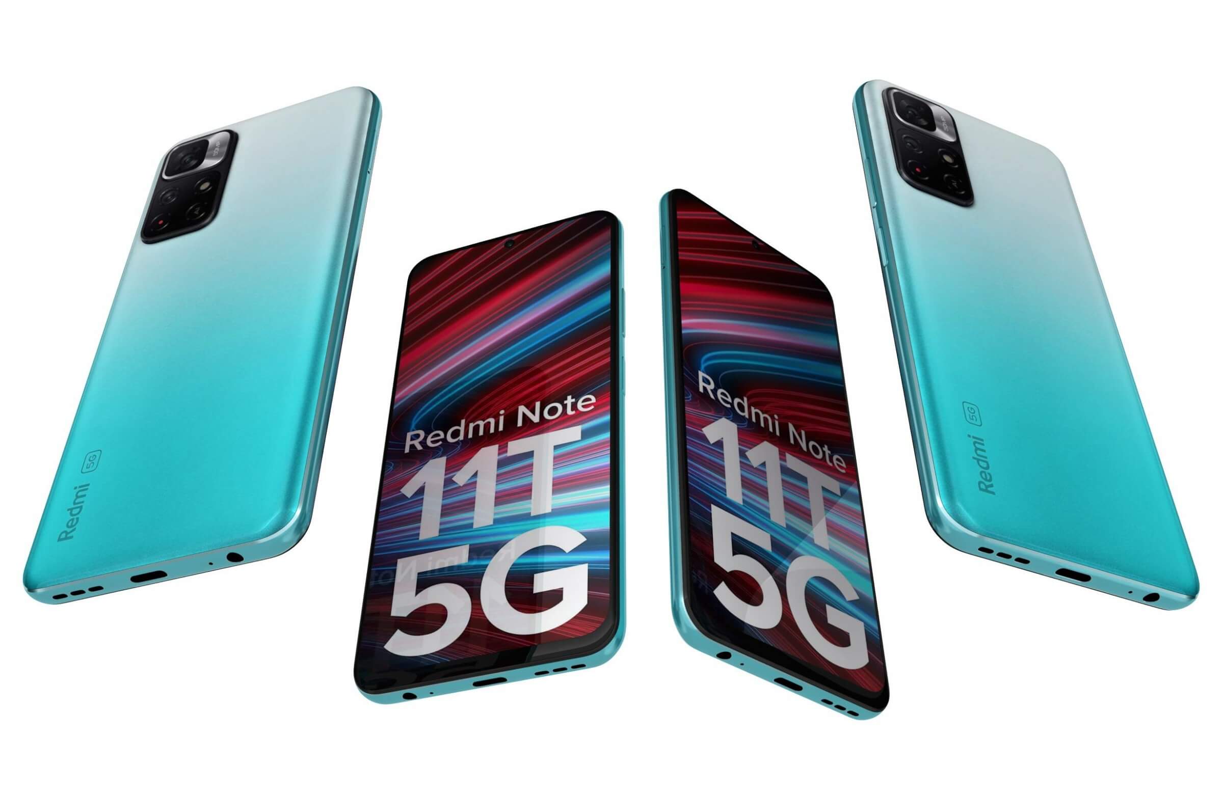 Xiaomi Redmi Note 11T 5G All Colors - 3D Model by Rever_Art