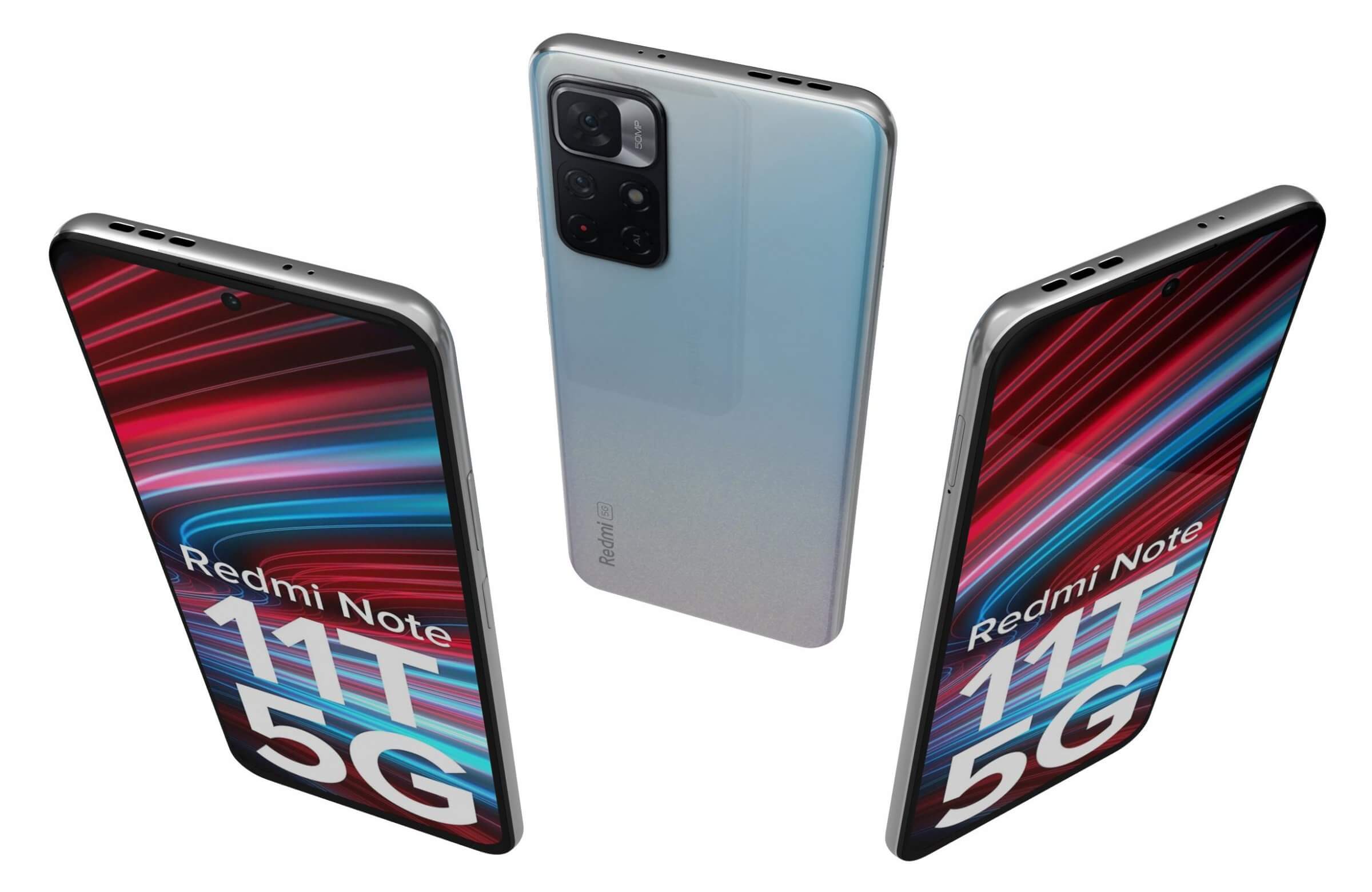 Xiaomi Redmi Note 11T 5G All Colors - 3D Model by Rever_Art