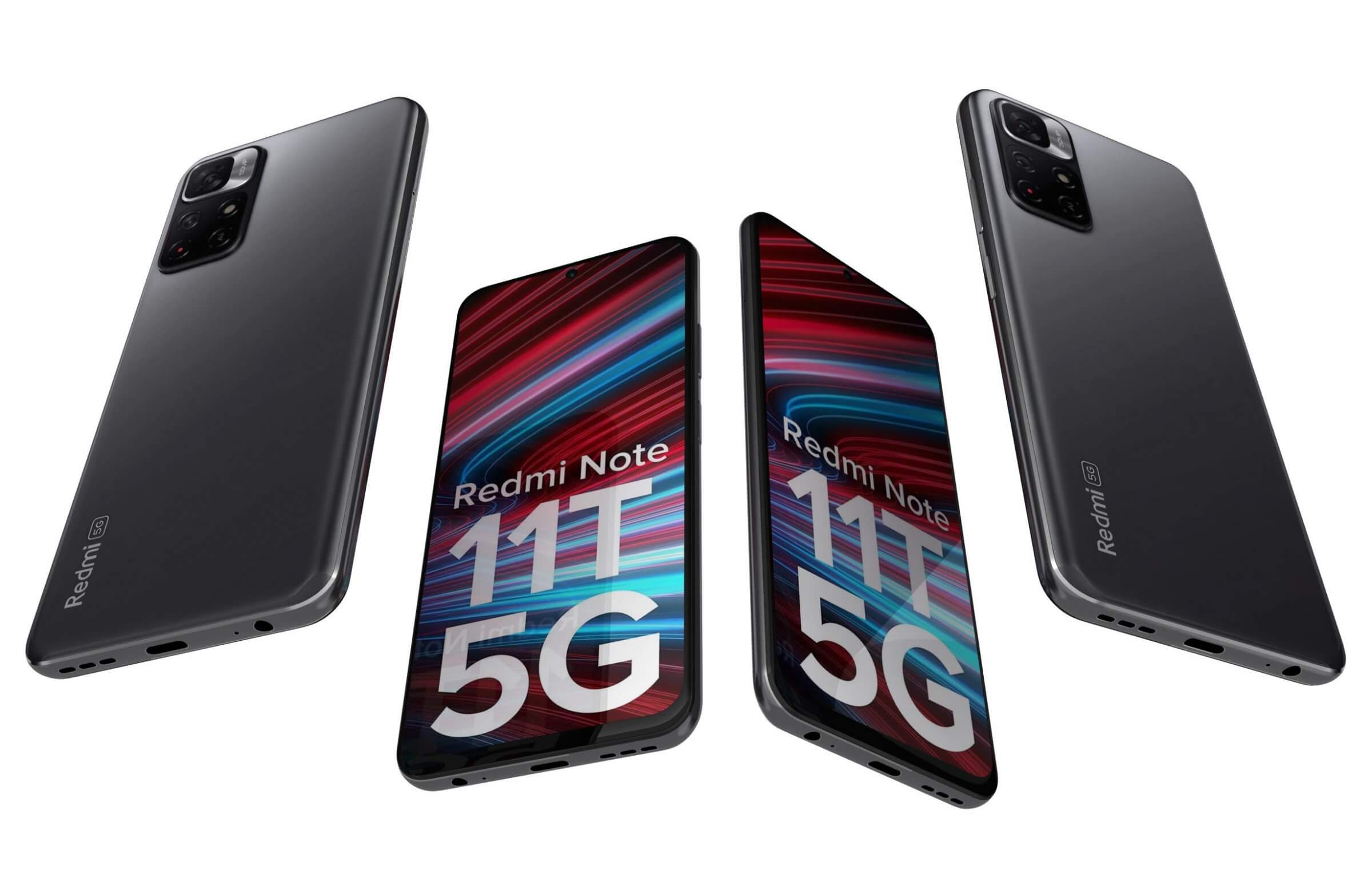 Xiaomi Redmi Note 11T 5G All Colors - 3D Model by Rever_Art