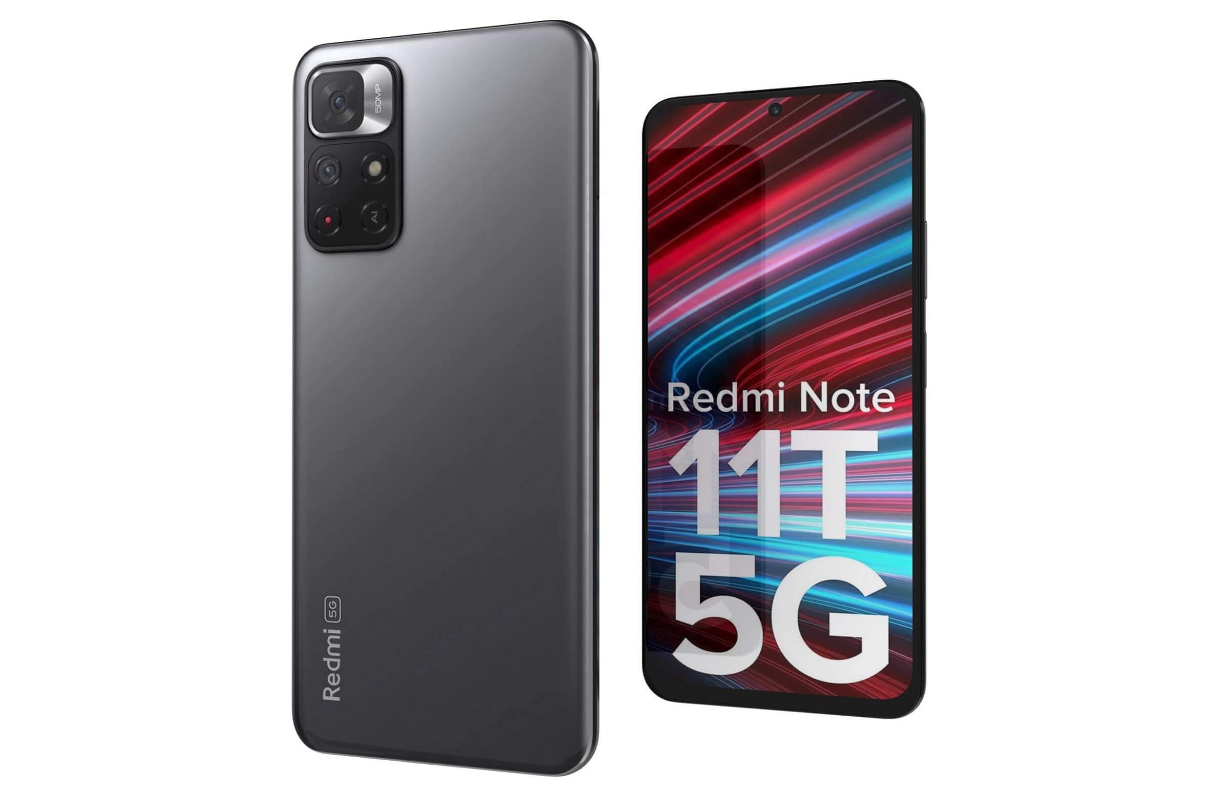 Xiaomi Redmi Note 11T 5G Matte Black - 3D Model by Rever_Art