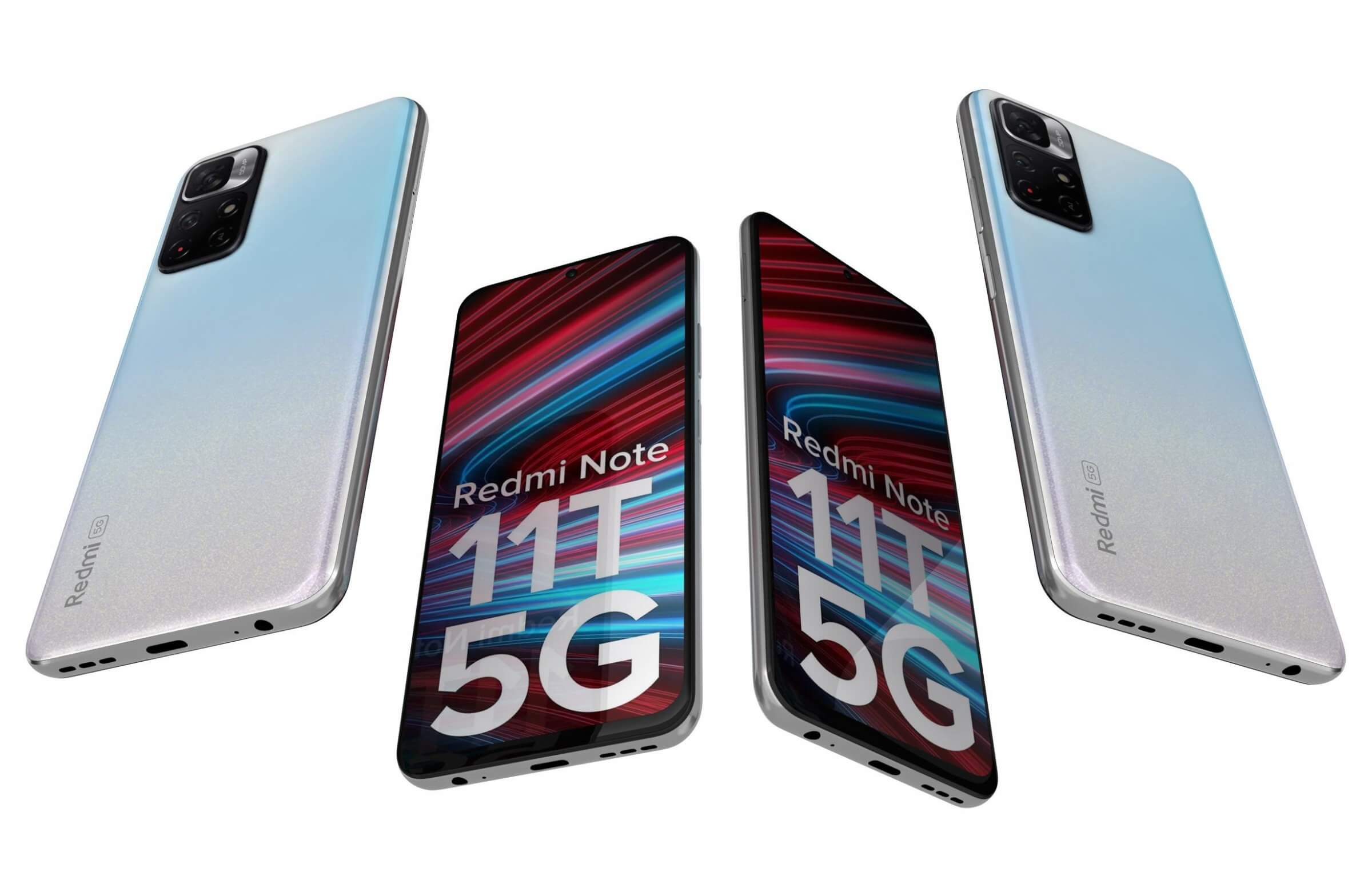 Xiaomi Redmi Note 11T 5G Stardust White - 3D Model by Rever_Art