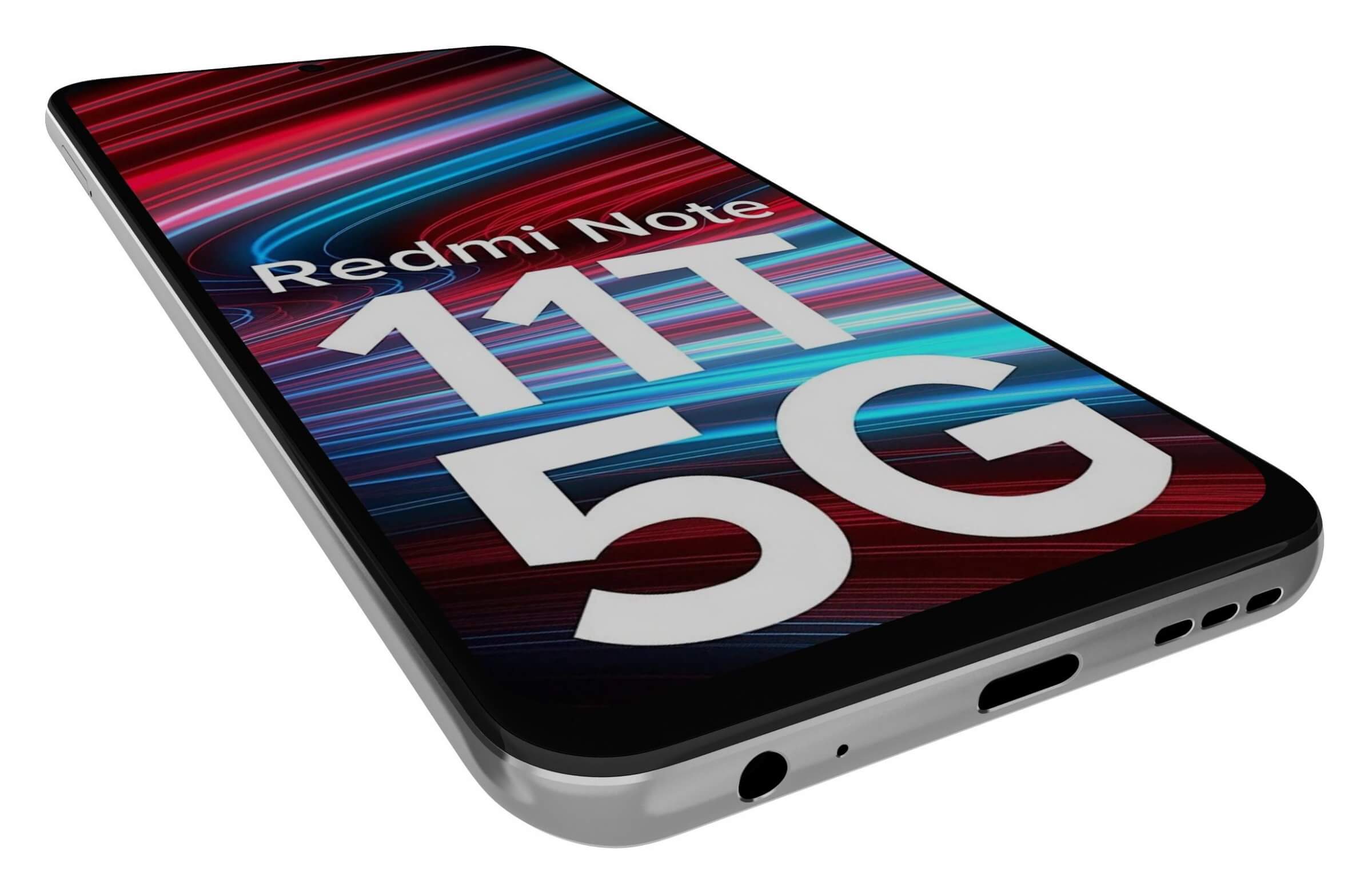 Xiaomi Redmi Note 11T 5G Stardust White - 3D Model by Rever_Art