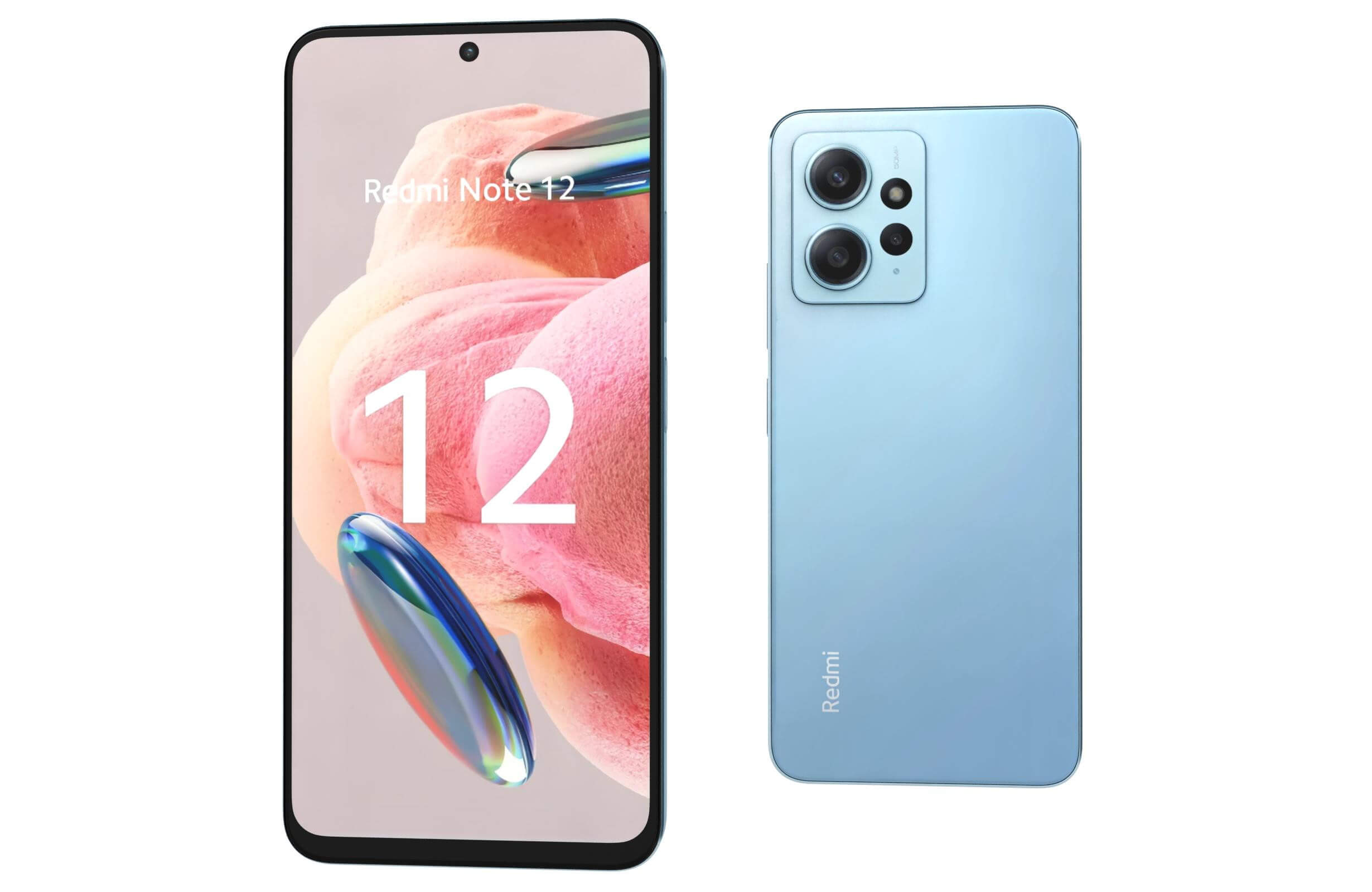 Xiaomi Redmi Note 12 4G All Colors - 3D Model by Rever_Art