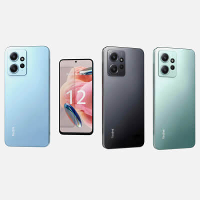 Xiaomi Redmi Note 12 4G All Colors - 3D Model by Rever_Art