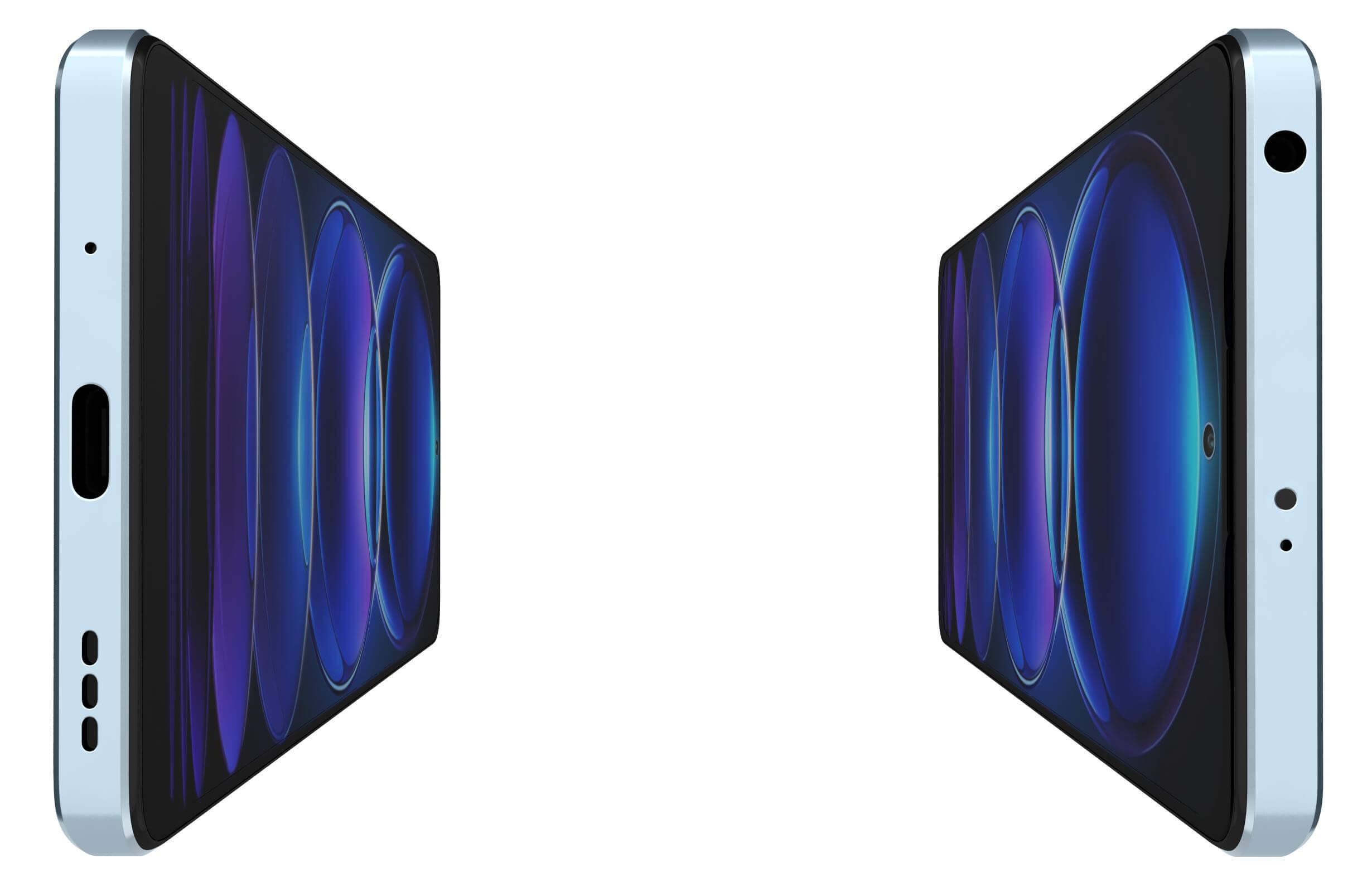 Xiaomi Redmi Note 12 Blue - 3D Model by Rever_Art