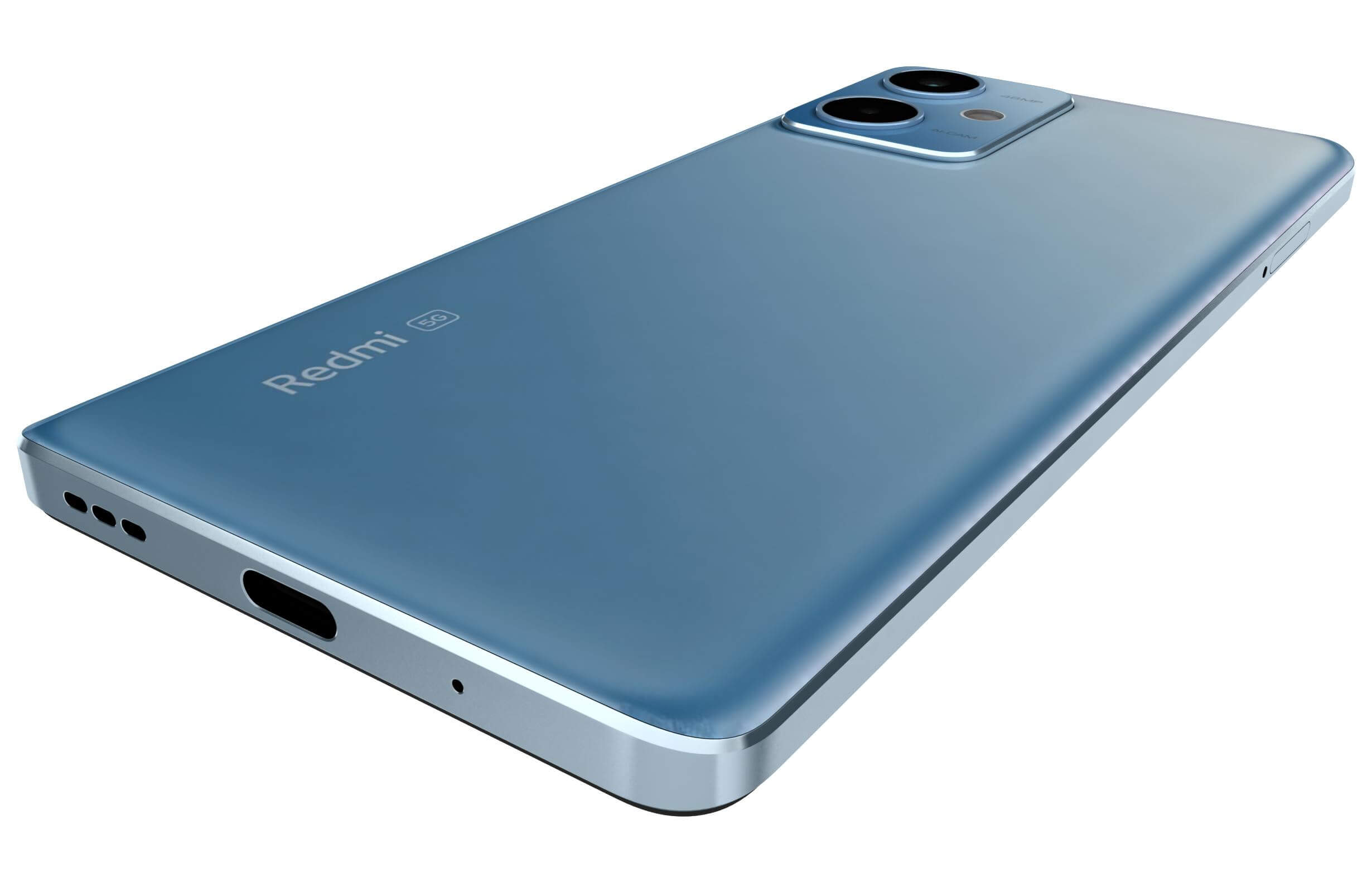 Xiaomi Redmi Note 12 Blue - 3D Model by Rever_Art