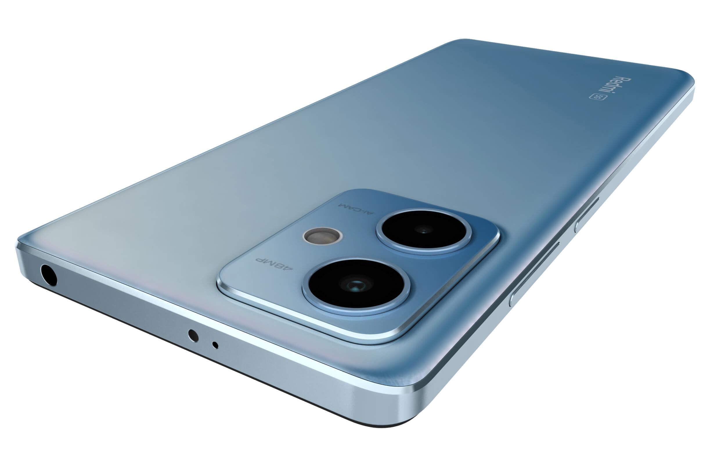 Xiaomi Redmi Note 12 Blue - 3D Model by Rever_Art