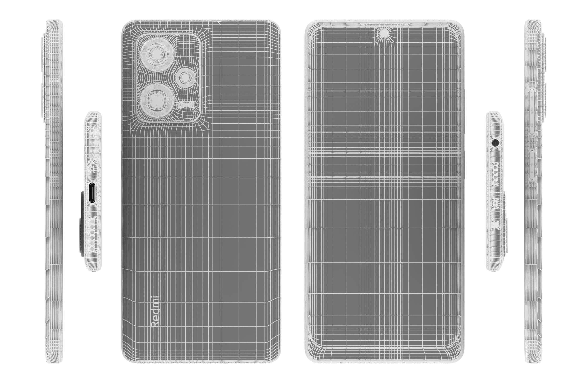 Xiaomi Redmi Note 12 Explorer - 3D Model by Rever_Art