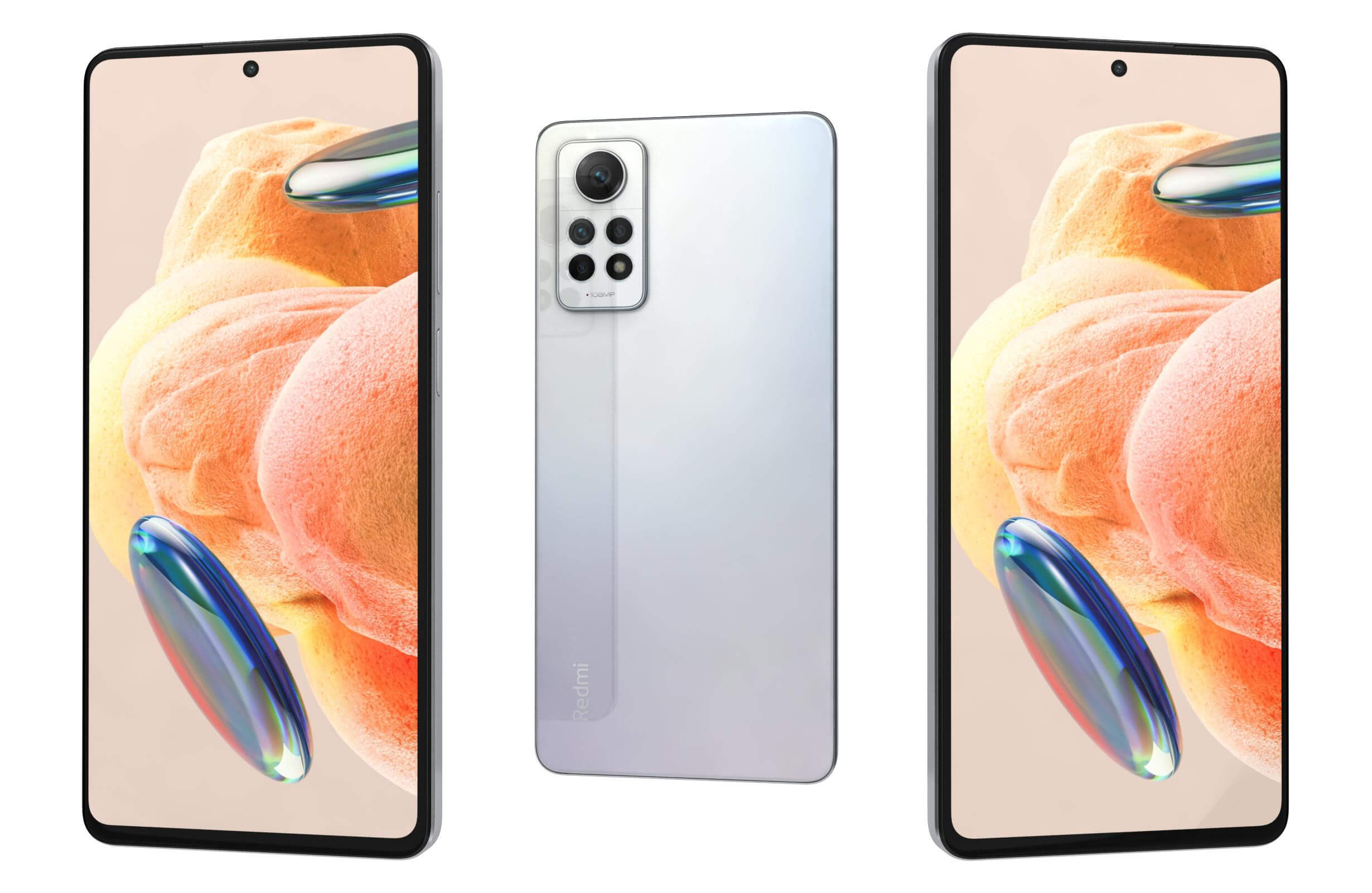 Xiaomi Redmi Note 12 Pro 4G All Colors - 3D Model by Rever_Art