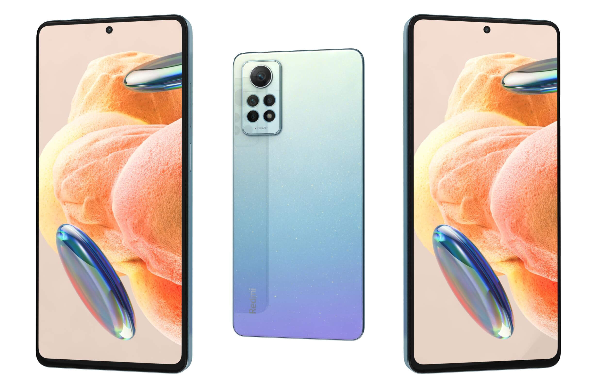 Xiaomi Redmi Note 12 Pro 4G All Colors - 3D Model by Rever_Art