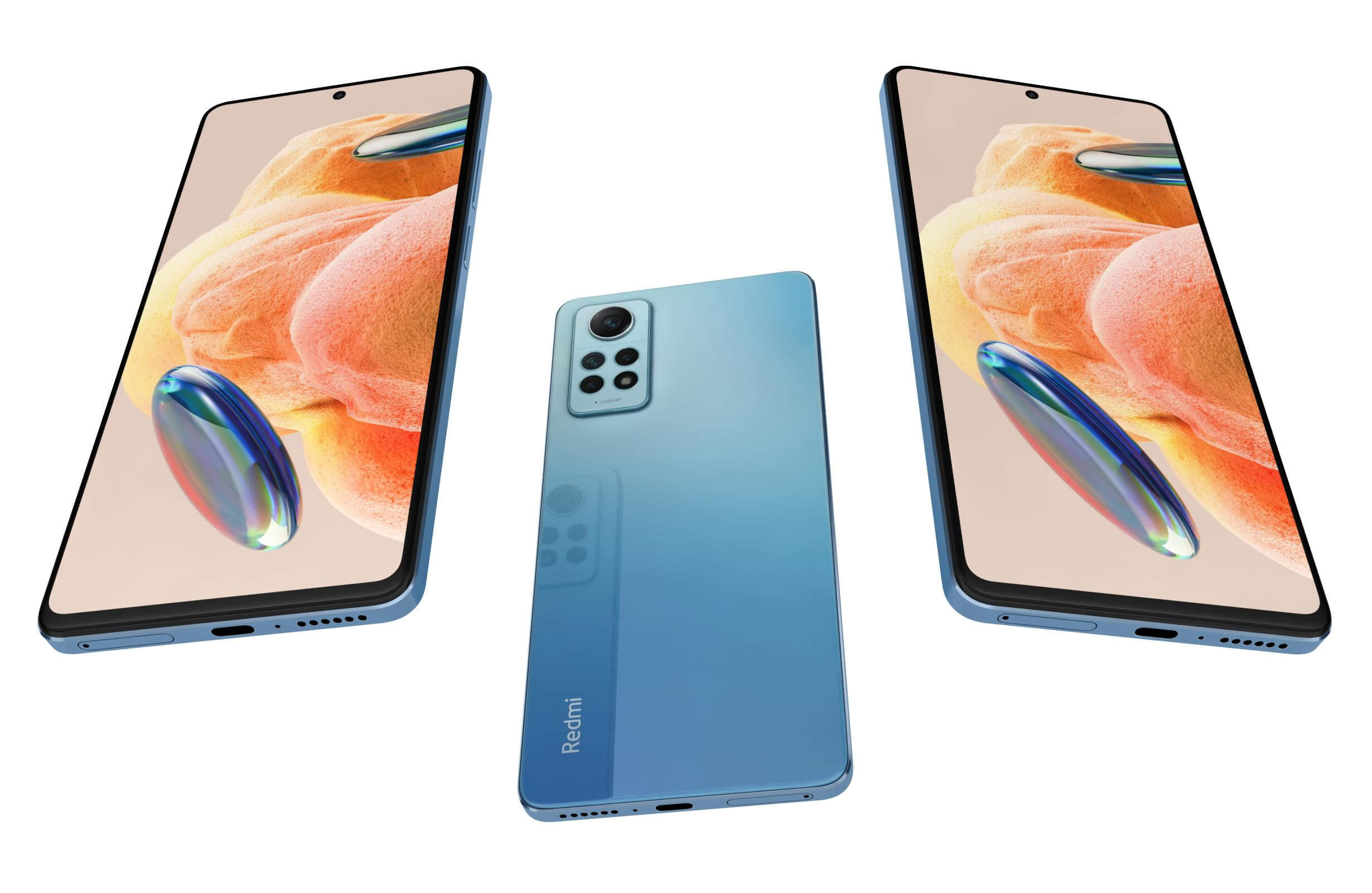 Xiaomi Redmi Note 12 Pro 4G All Colors - 3D Model by Rever_Art