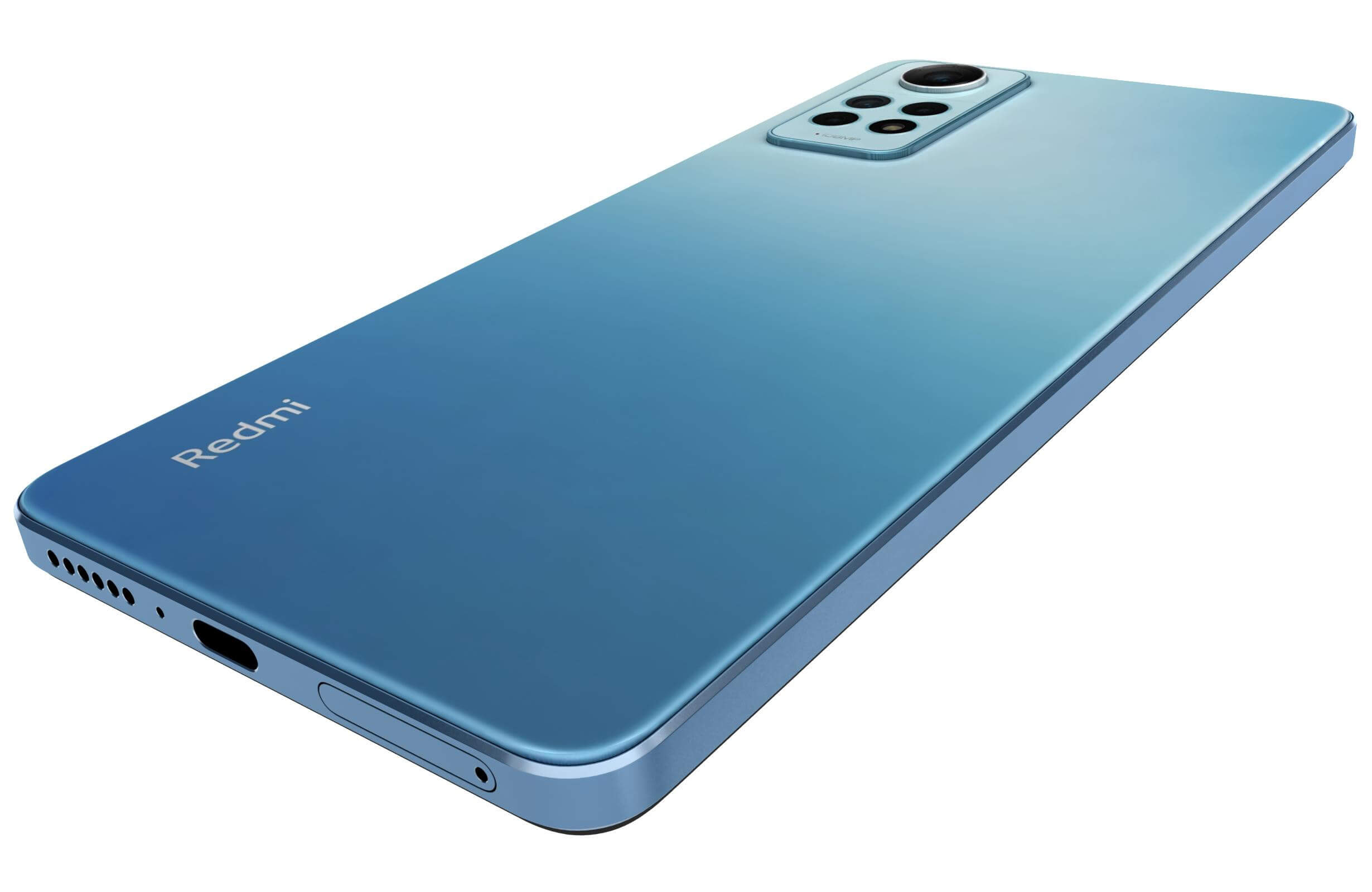 Xiaomi Redmi Note 12 Pro 4G Blue - 3D Model by Rever_Art