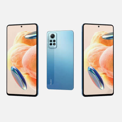 Xiaomi Redmi Note 12 Pro 4G Blue - 3D Model by Rever_Art