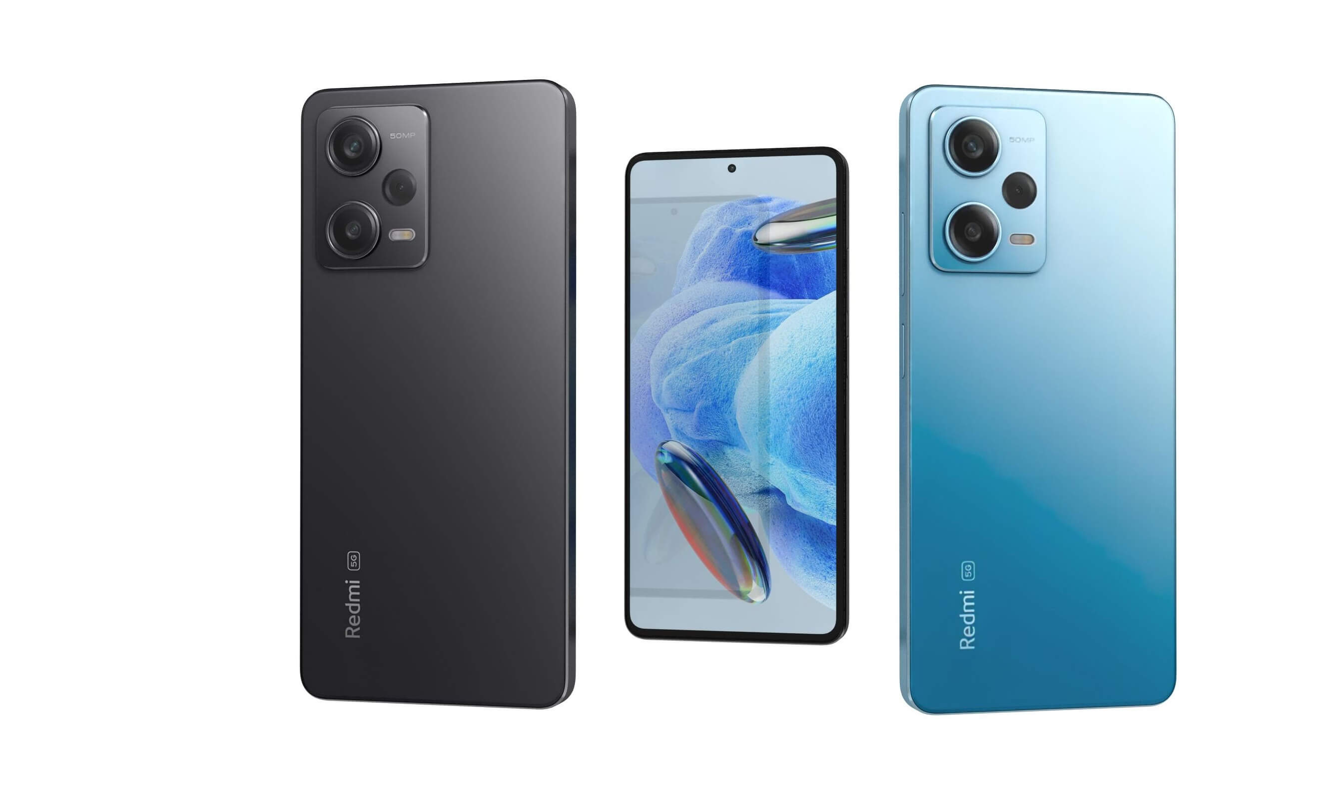 Xiaomi Redmi Note 12 Pro 5G All Colors - 3D Model by Rever_Art