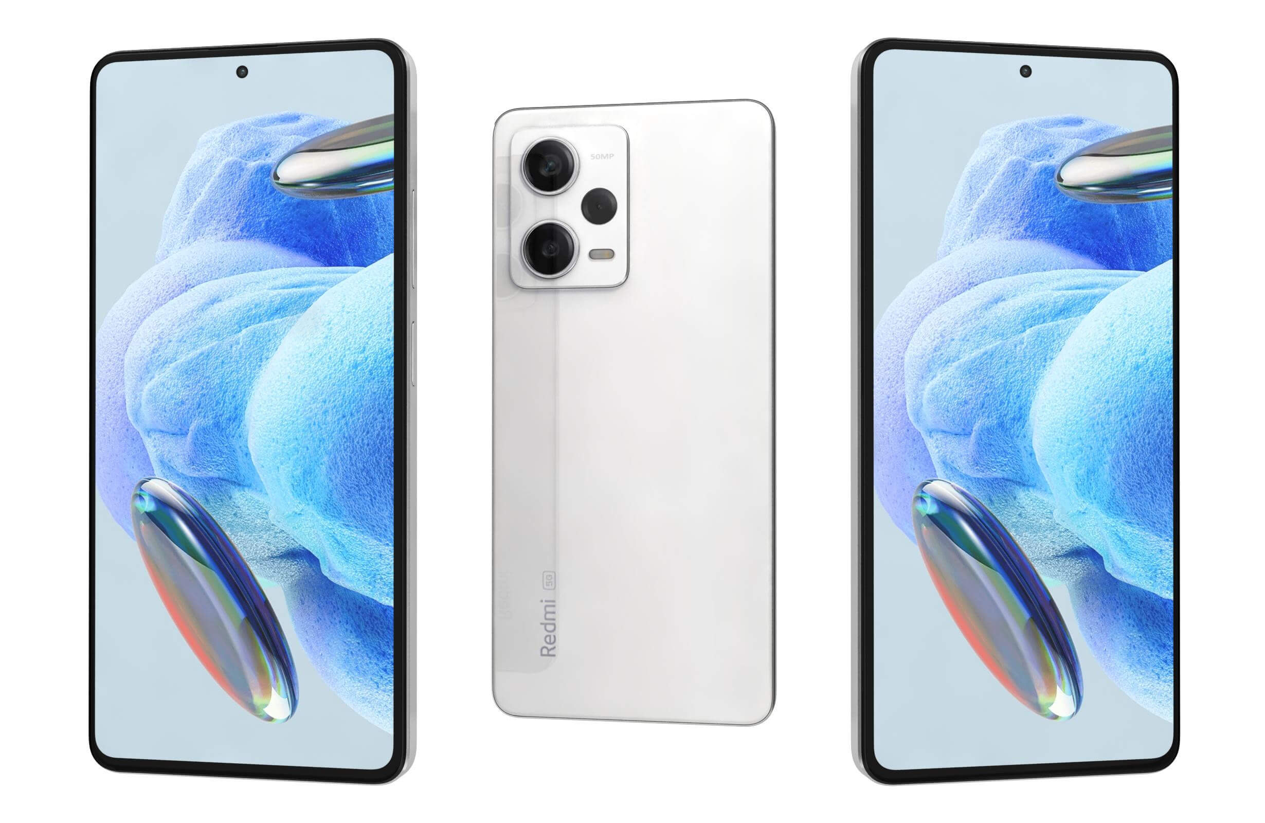 Xiaomi Redmi Note 12 Pro 5G All Colors - 3D Model by Rever_Art