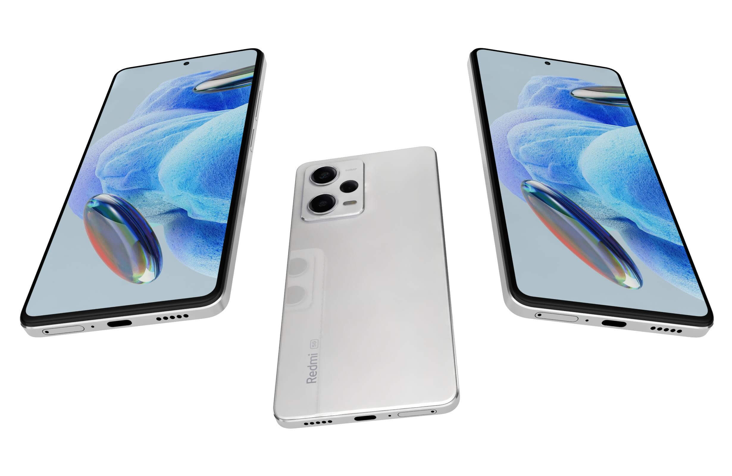 Xiaomi Redmi Note 12 Pro 5G All Colors - 3D Model by Rever_Art