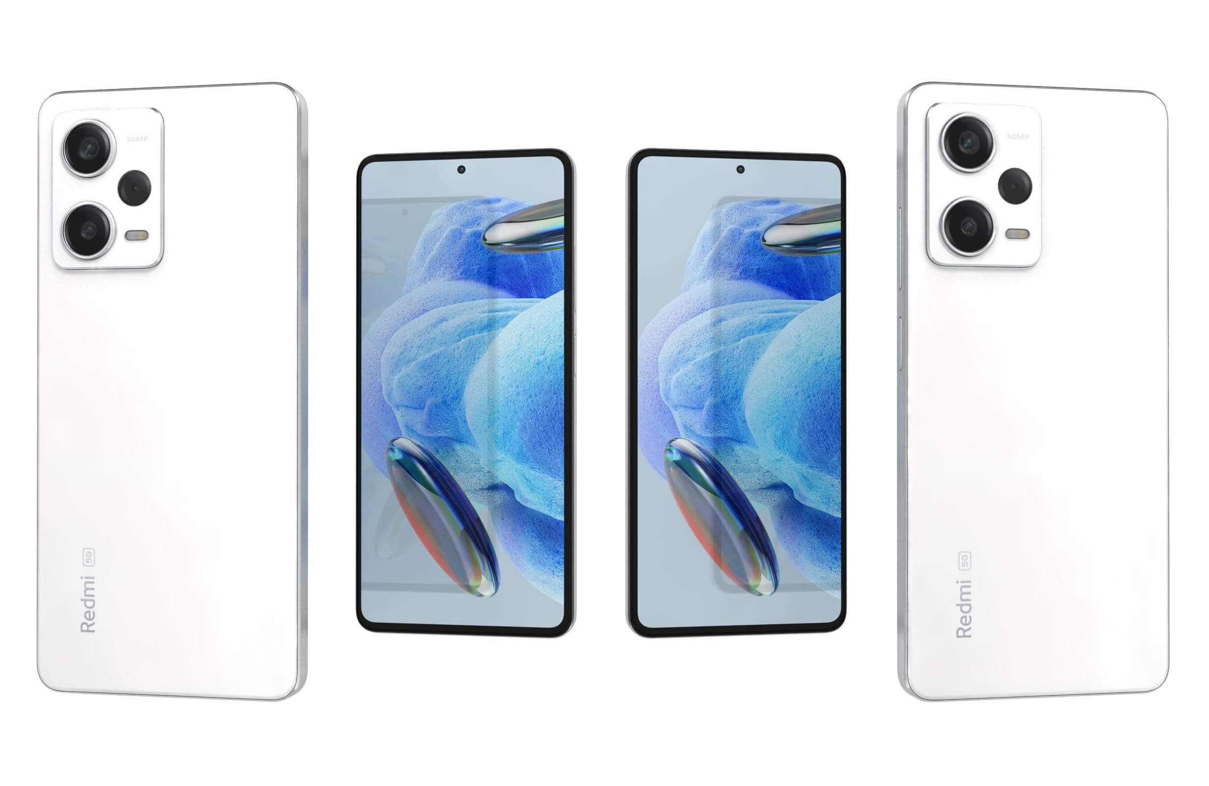Xiaomi Redmi Note 12 Pro 5G All Colors - 3D Model by Rever_Art