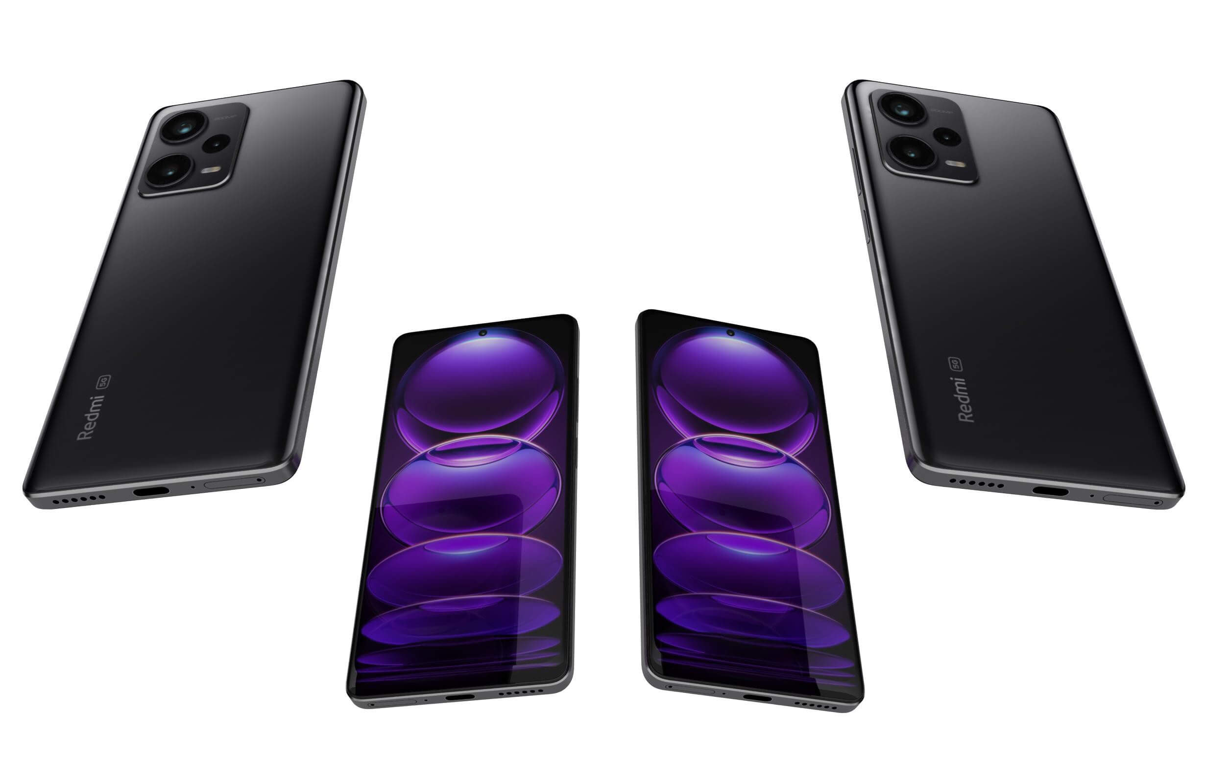 Xiaomi Redmi Note 12 Pro Plus Black - 3D Model by Rever_Art