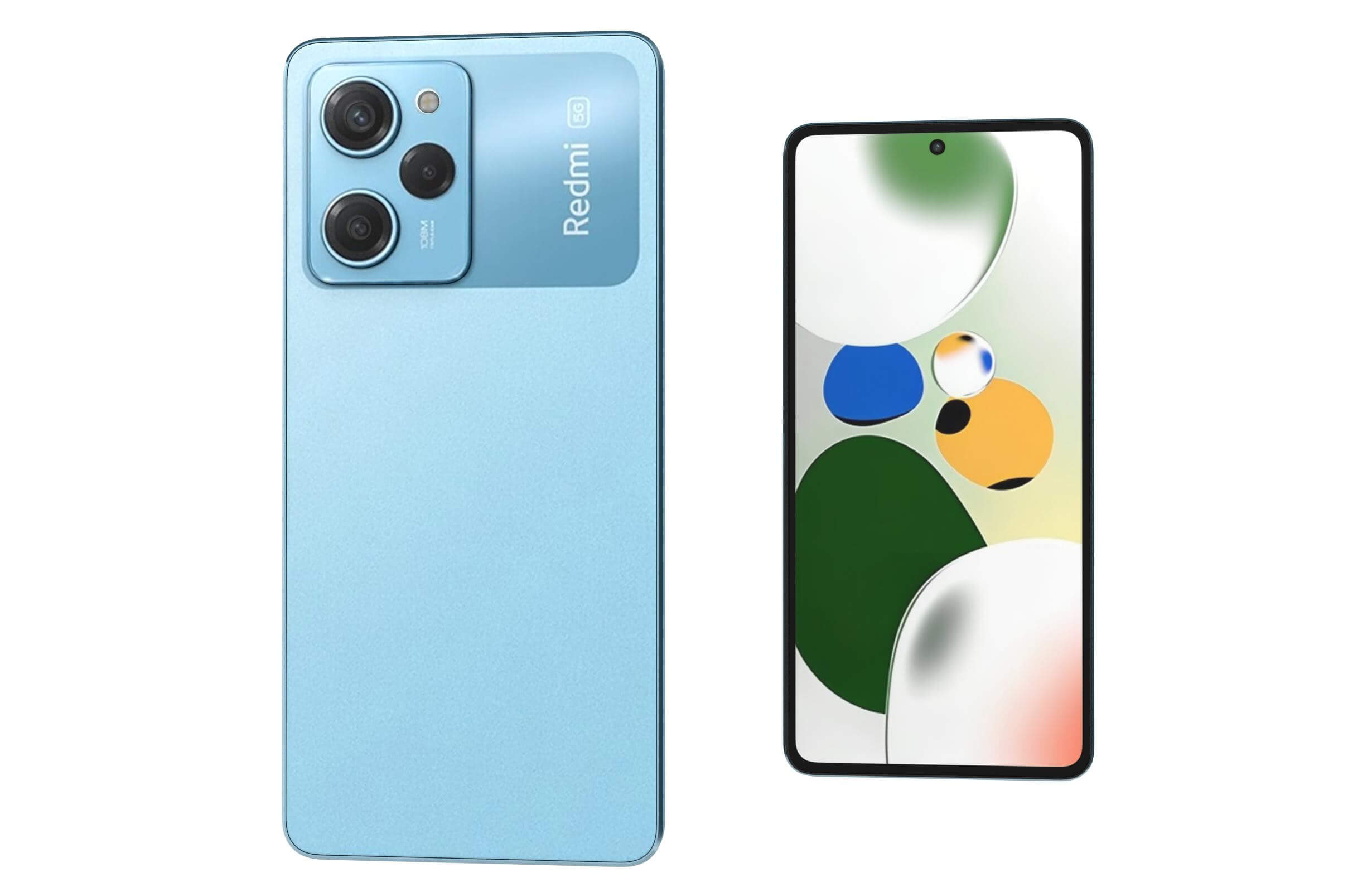 Xiaomi Redmi Note 12 Pro Speed Blue - 3D Model by Rever_Art