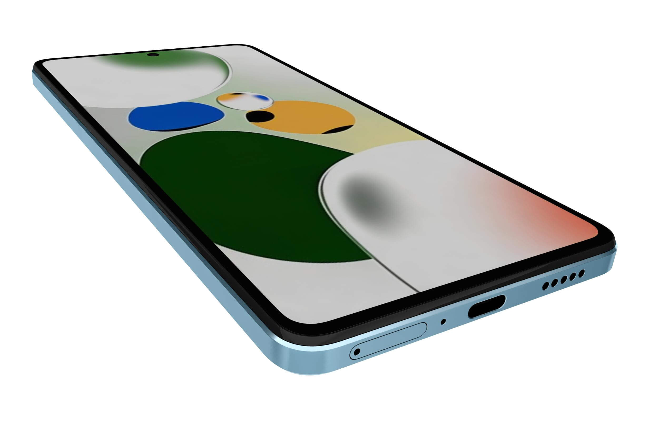 Xiaomi Redmi Note 12 Pro Speed Blue - 3D Model by Rever_Art