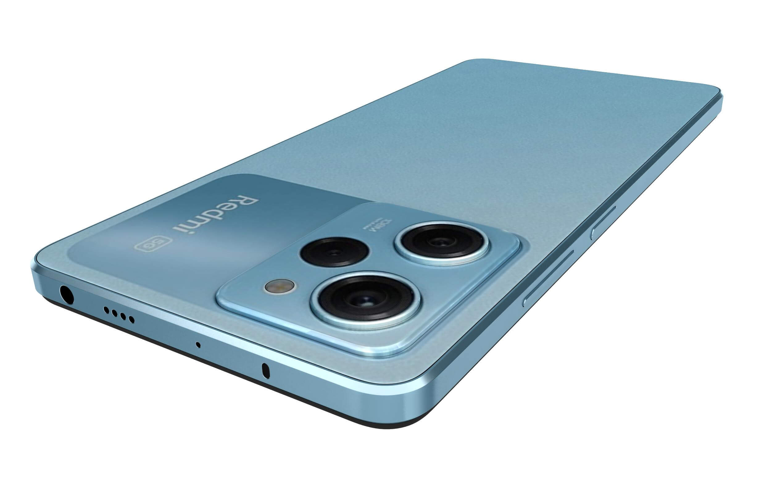 Xiaomi Redmi Note 12 Pro Speed Blue - 3D Model by Rever_Art