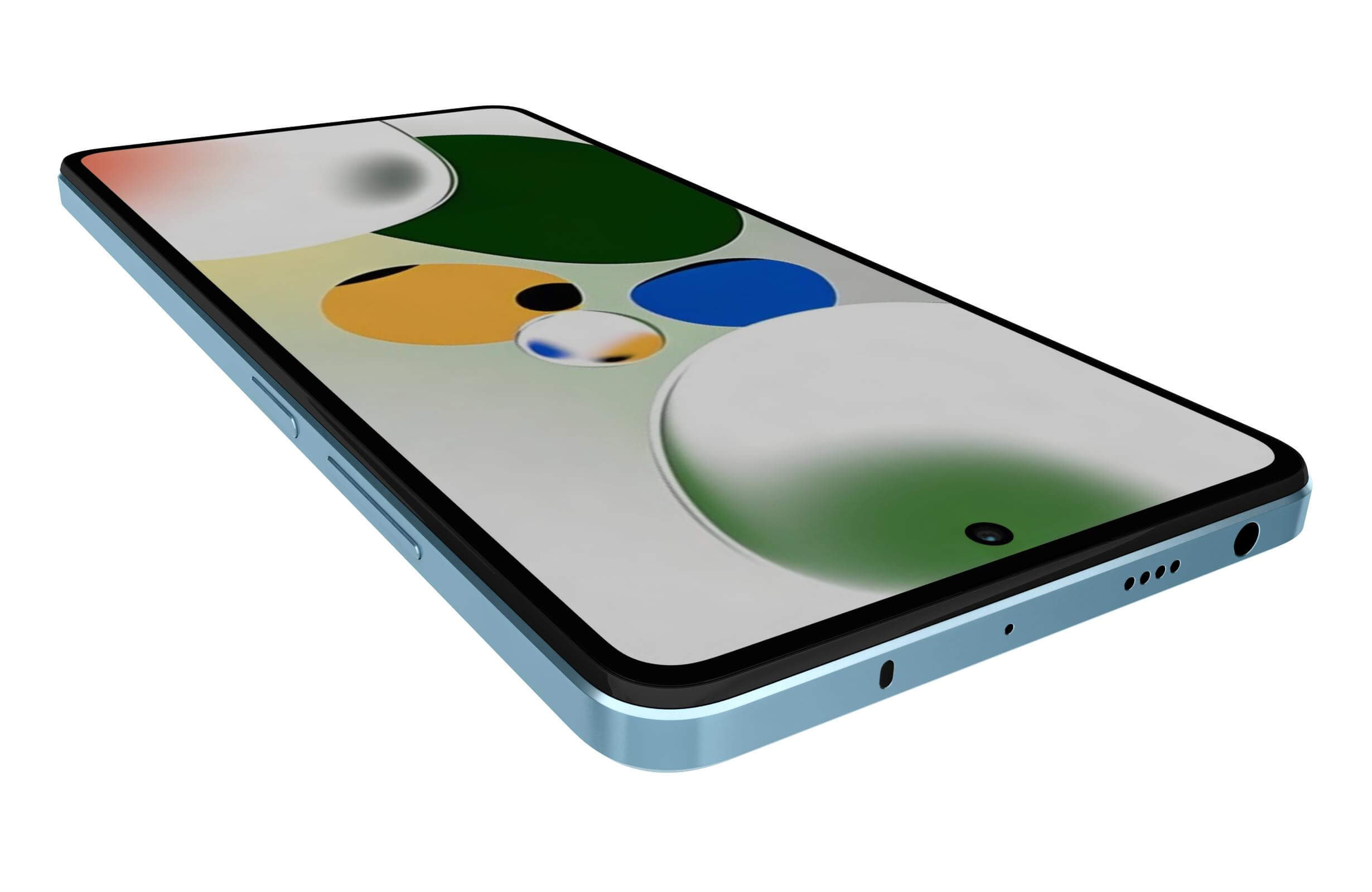 Xiaomi Redmi Note 12 Pro Speed Blue - 3D Model by Rever_Art