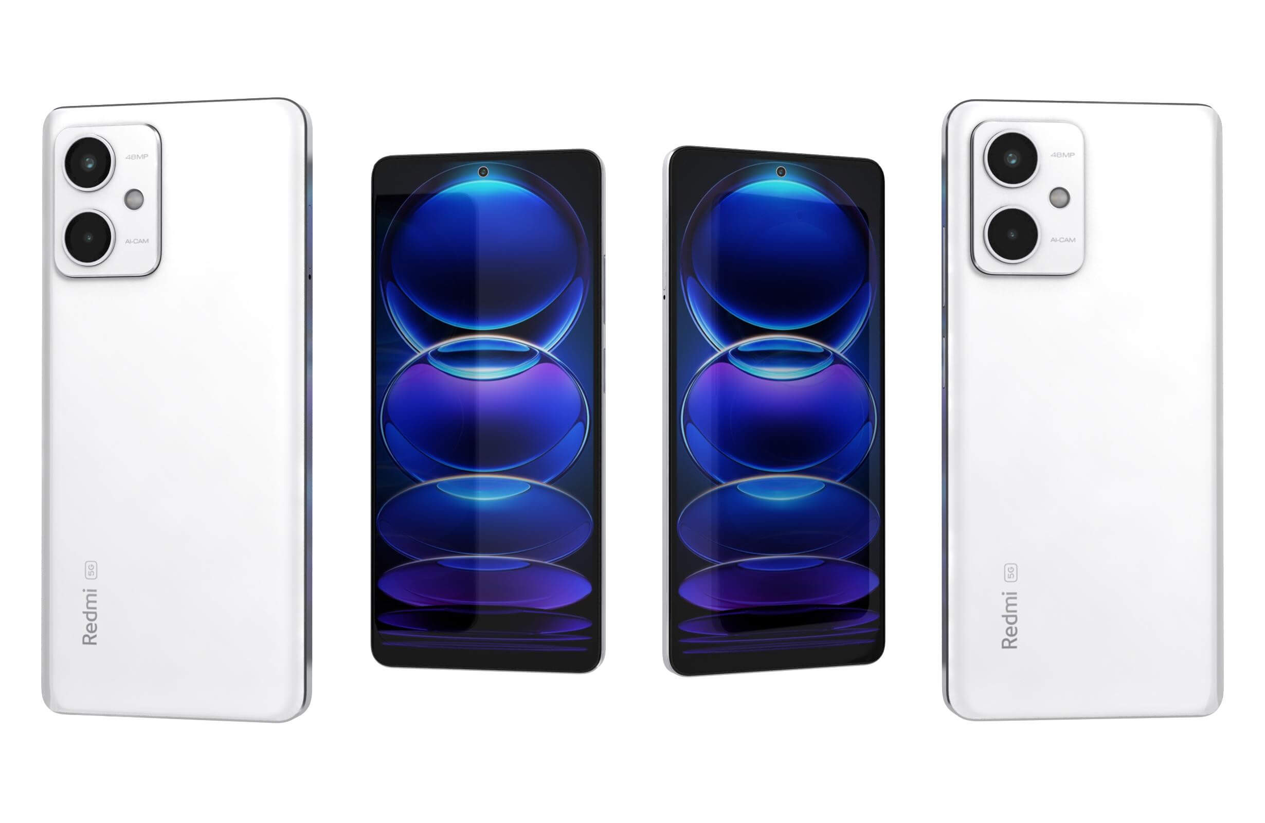 Xiaomi Redmi Note 12 White - 3D Model by Rever_Art