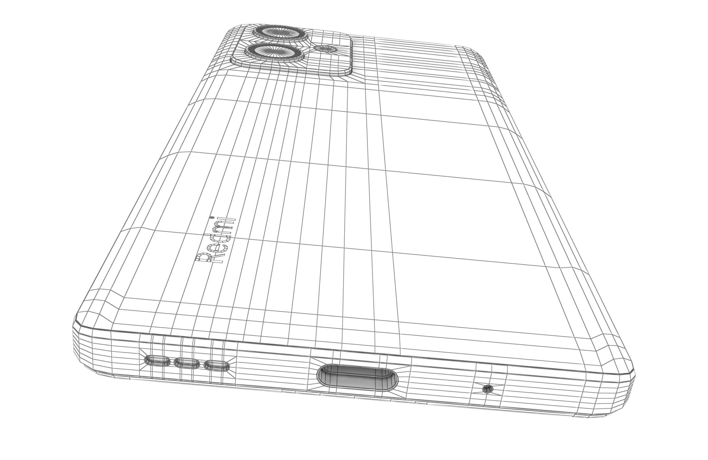 Xiaomi Redmi Note 12 White - 3D Model by Rever_Art