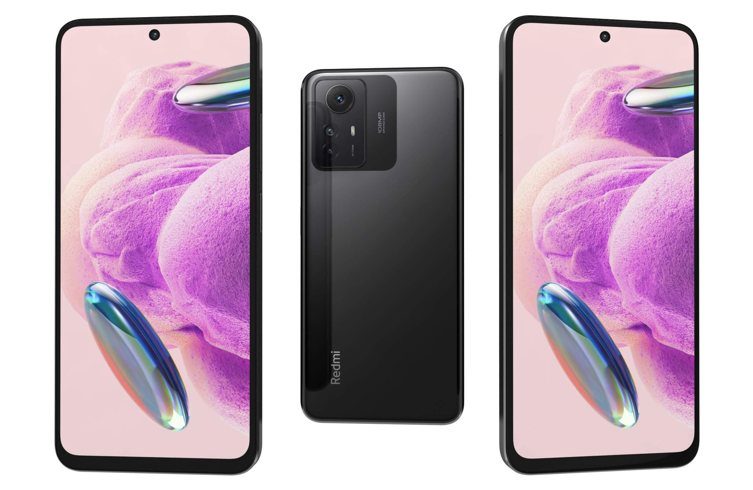 Xiaomi Redmi Note 12S All Colors - 3D Model by Rever_Art