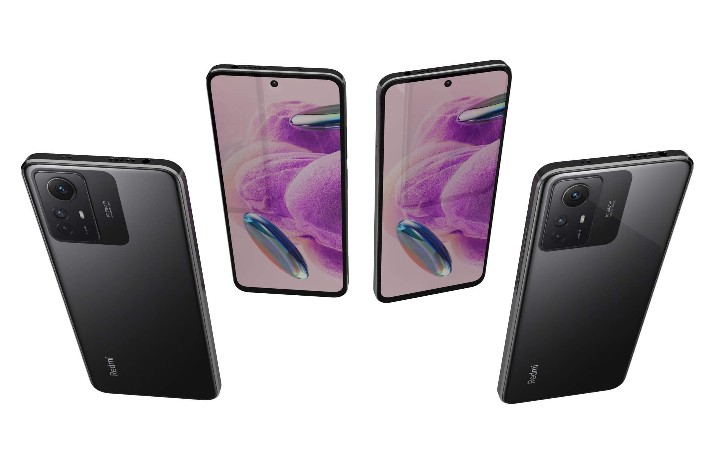 Xiaomi Redmi Note 12S All Colors - 3D Model by Rever_Art