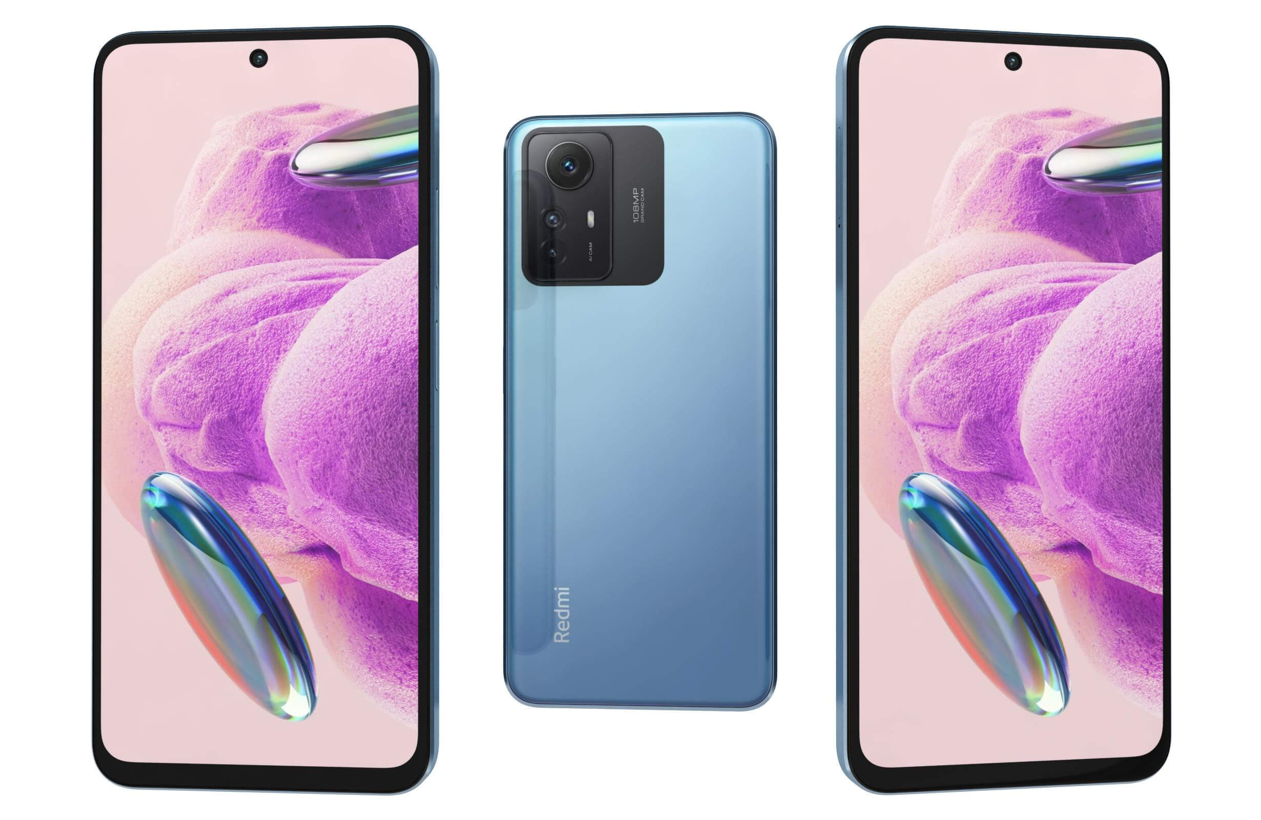 Xiaomi Redmi Note 12S All Colors - 3D Model by Rever_Art