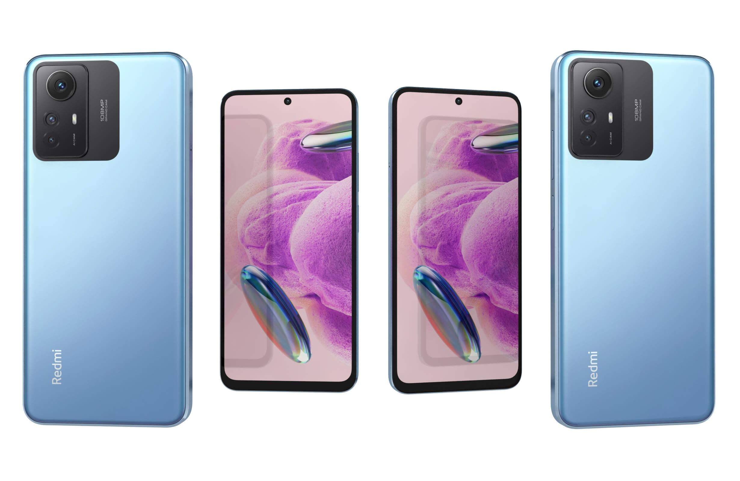 Xiaomi Redmi Note 12S All Colors - 3D Model by Rever_Art