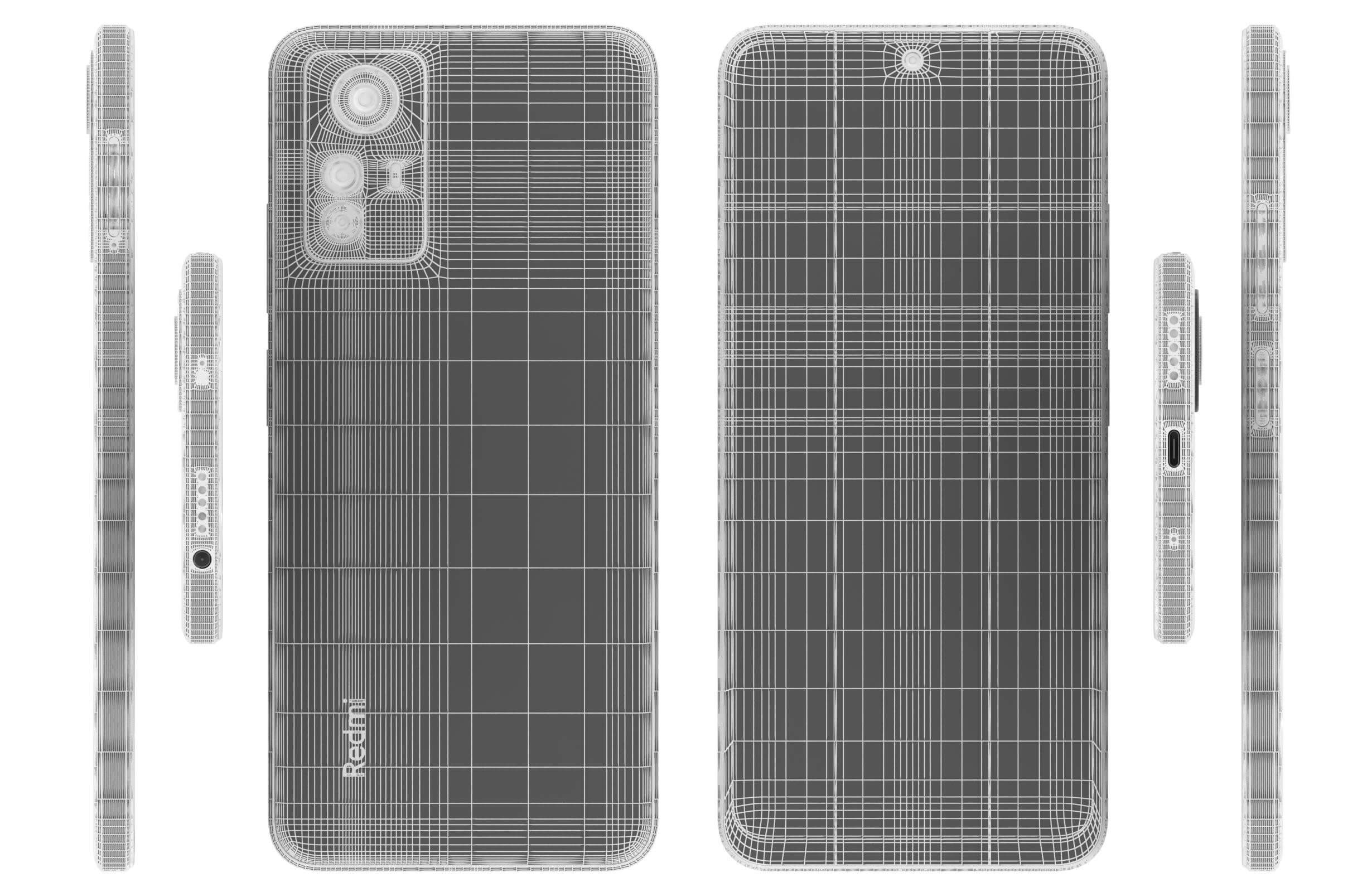 Xiaomi Redmi Note 12S All Colors - 3D Model by Rever_Art