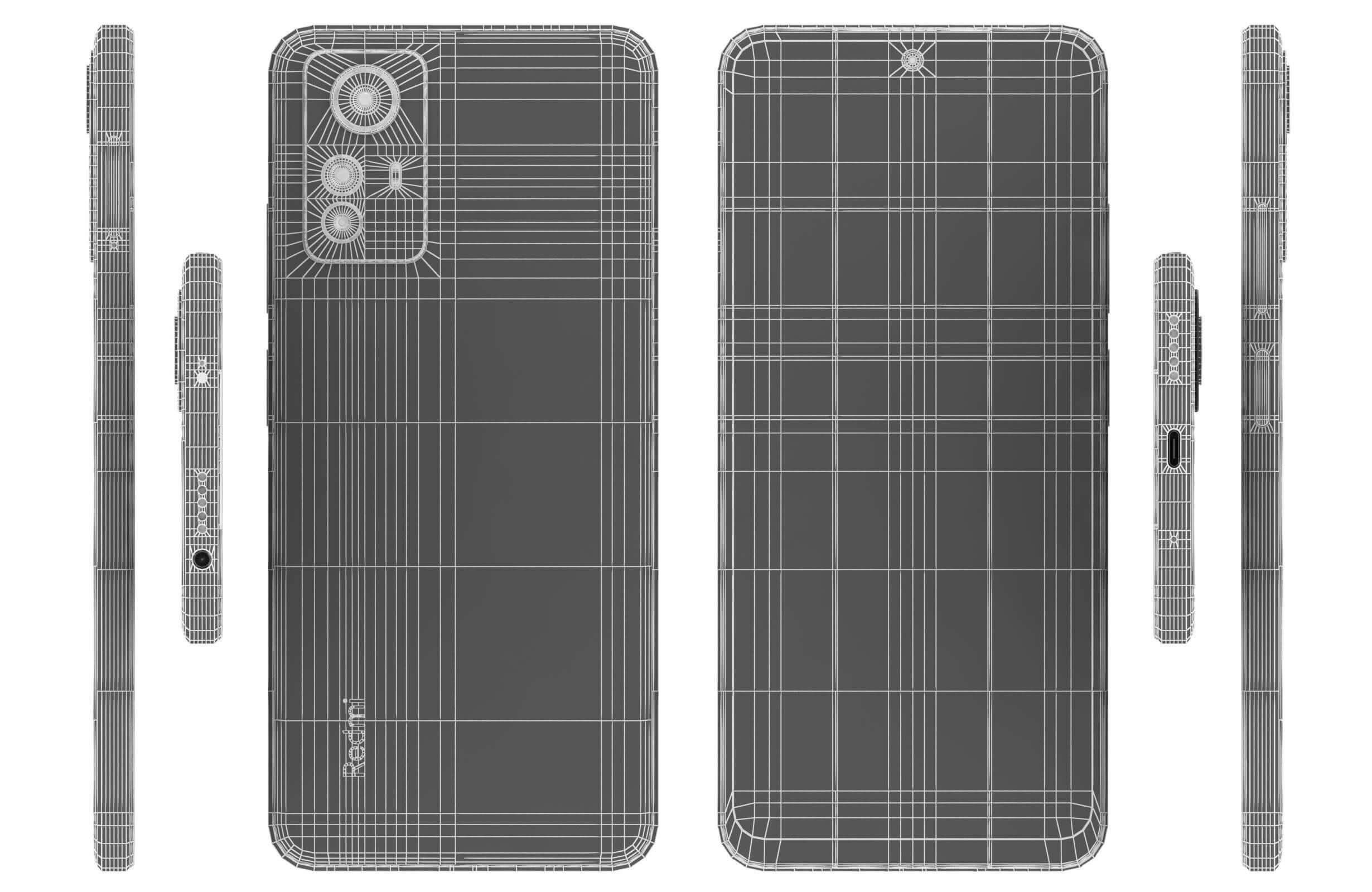 Xiaomi Redmi Note 12S All Colors - 3D Model by Rever_Art