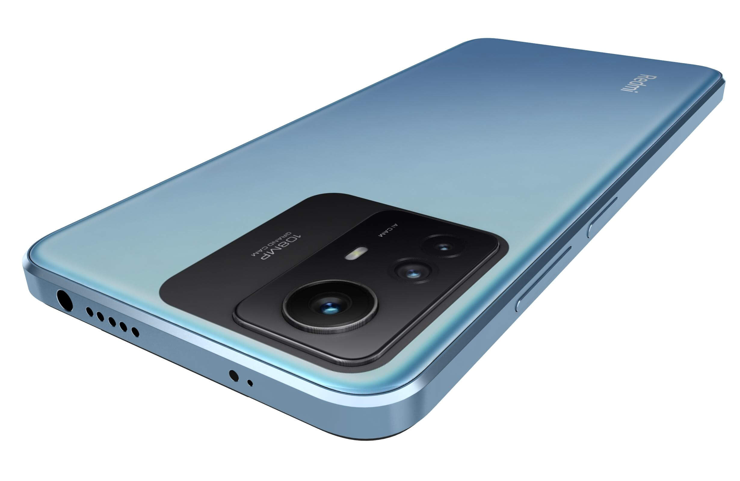 Xiaomi Redmi Note 12S Blue - 3D Model by Rever_Art