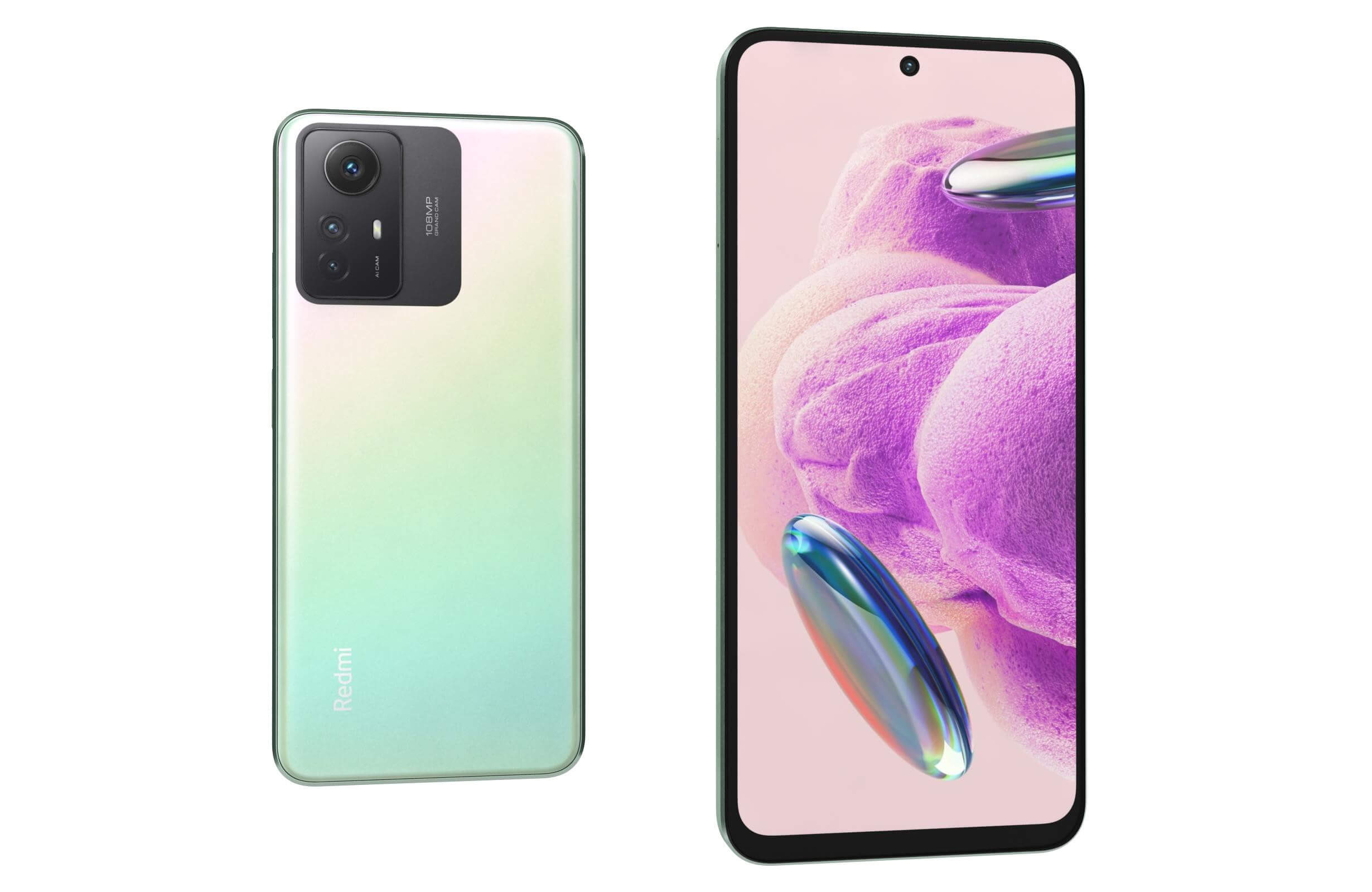 Xiaomi Redmi Note 12S Green - 3D Model by Rever_Art